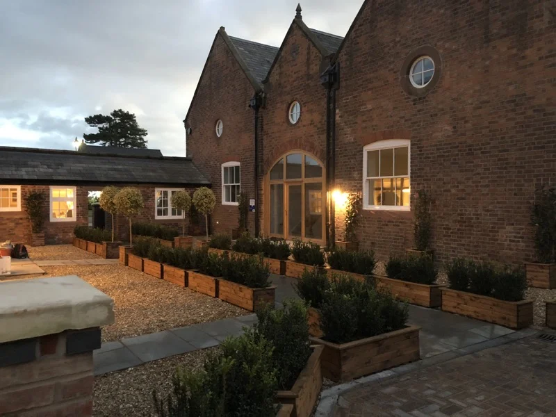 Restoration of Backford Hall in Cheshire