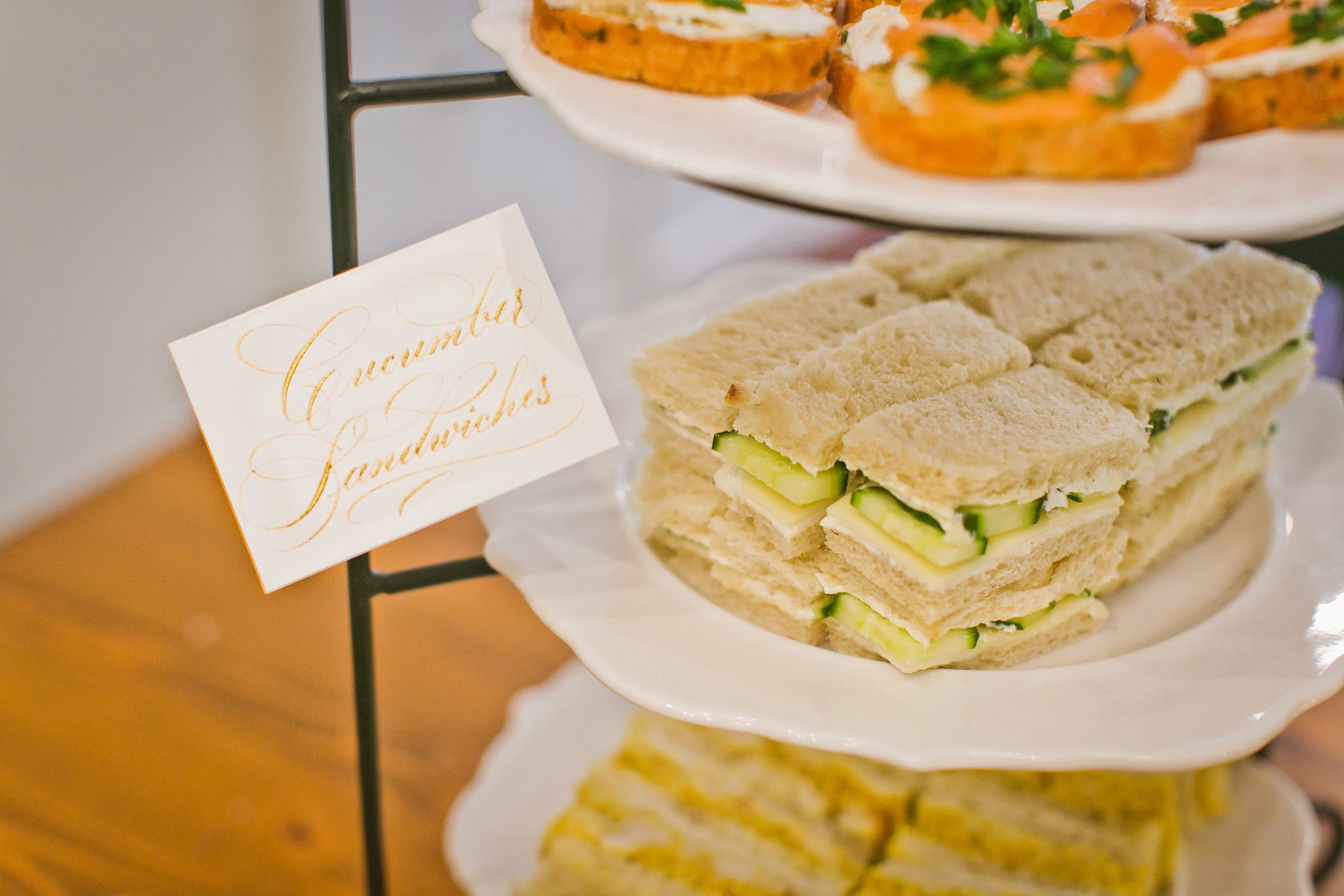 Vintage English Tea party — Wild Quill Calligraphy