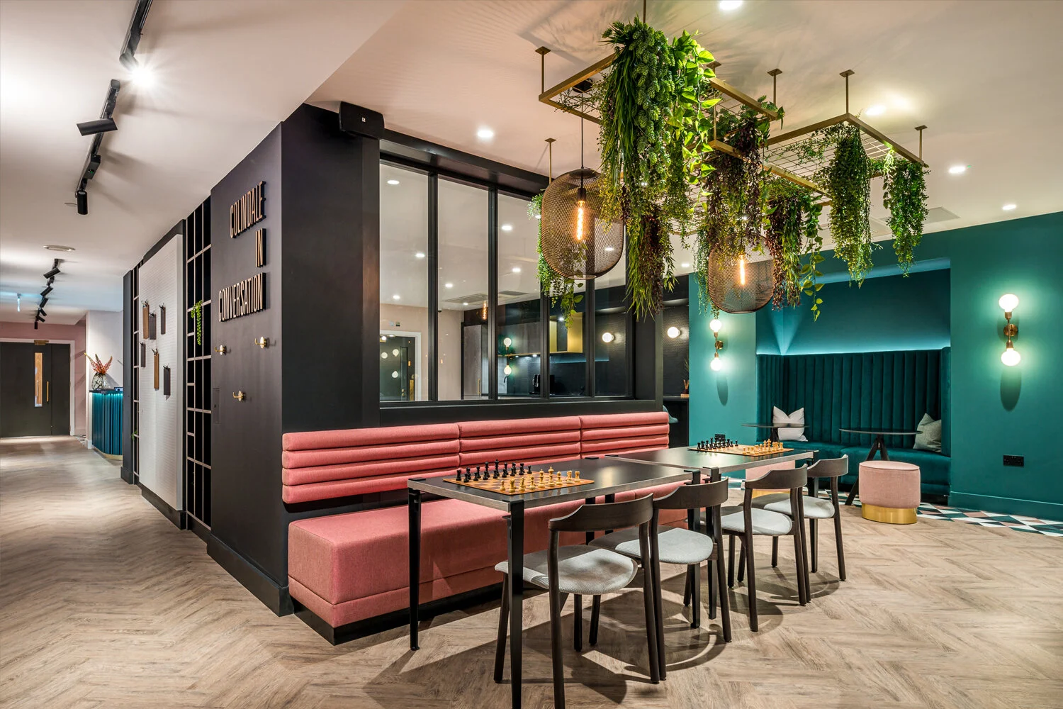 Suna's interior design and fit out of the residential amenities at ...