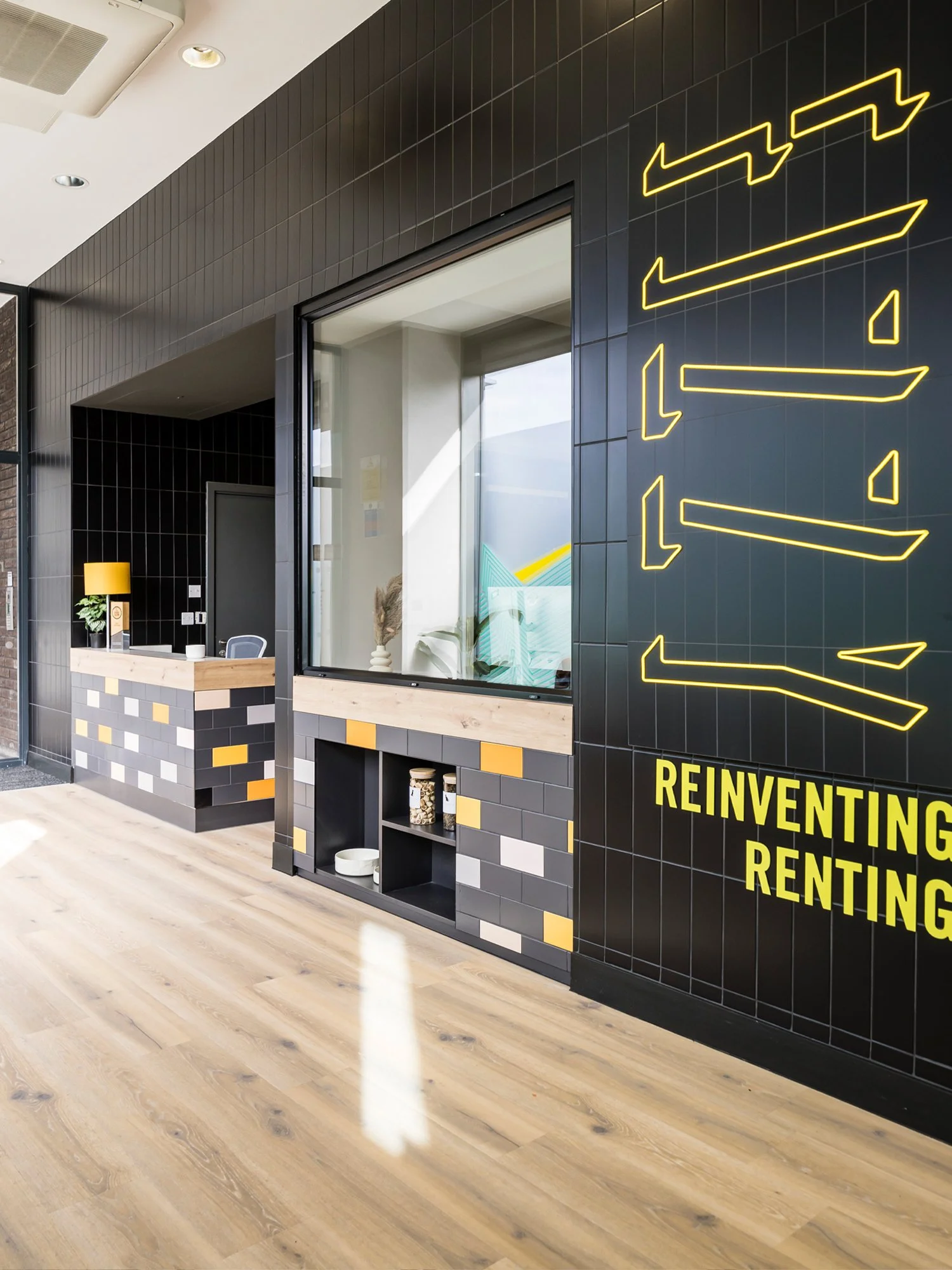 Design and install of the resident's amenity areas at Greystar's BTR ...