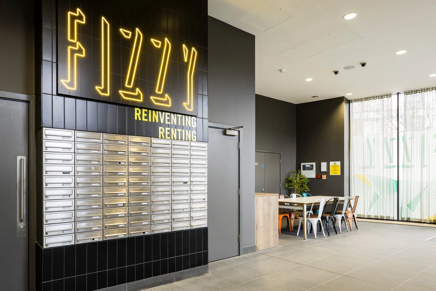 Design and install of the resident's amenity areas at Greystar's BTR ...