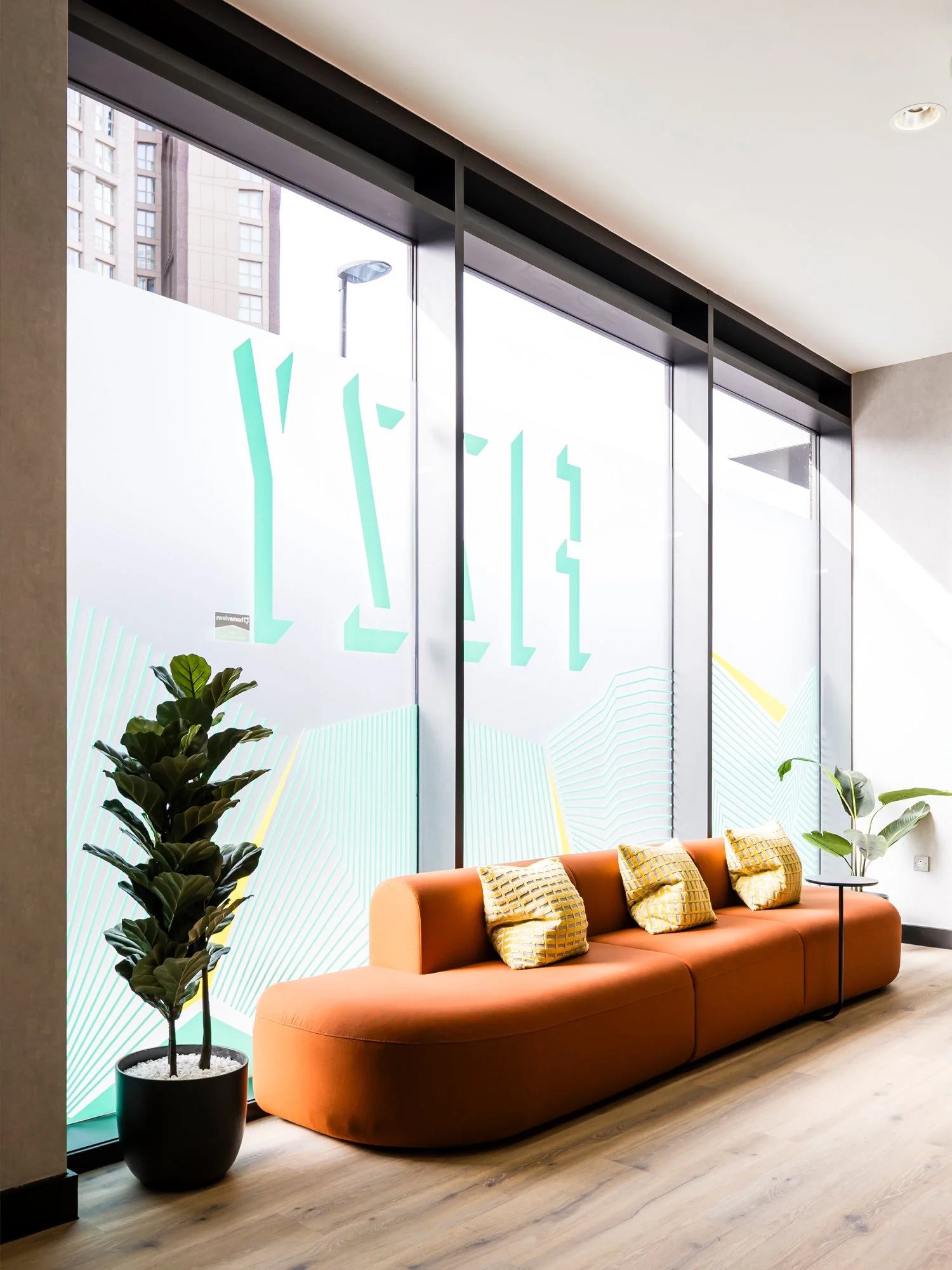 Design and install of the resident's amenity areas at Greystar's BTR ...
