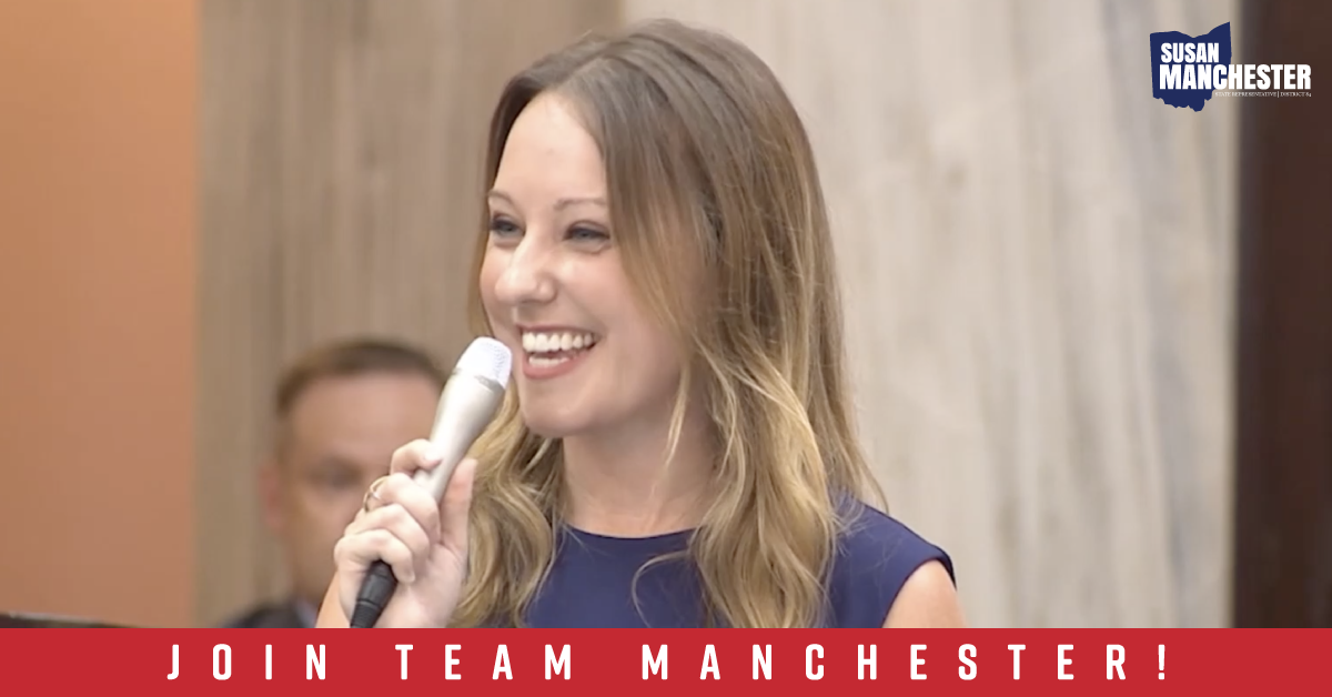 Join Team Manchester — Susan Manchester for State Representative