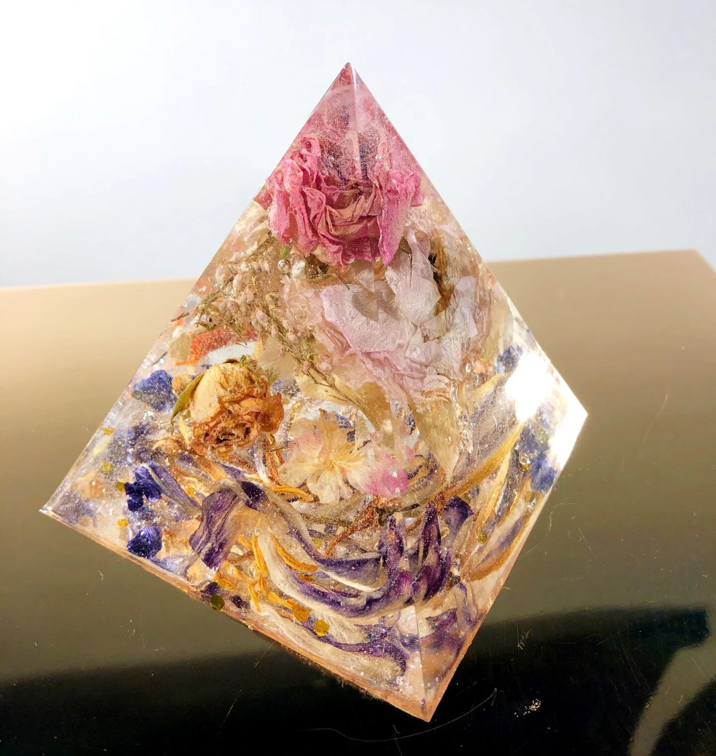 Custom create your own resin pyramid Ornaments & Accents Ornaments etna ...