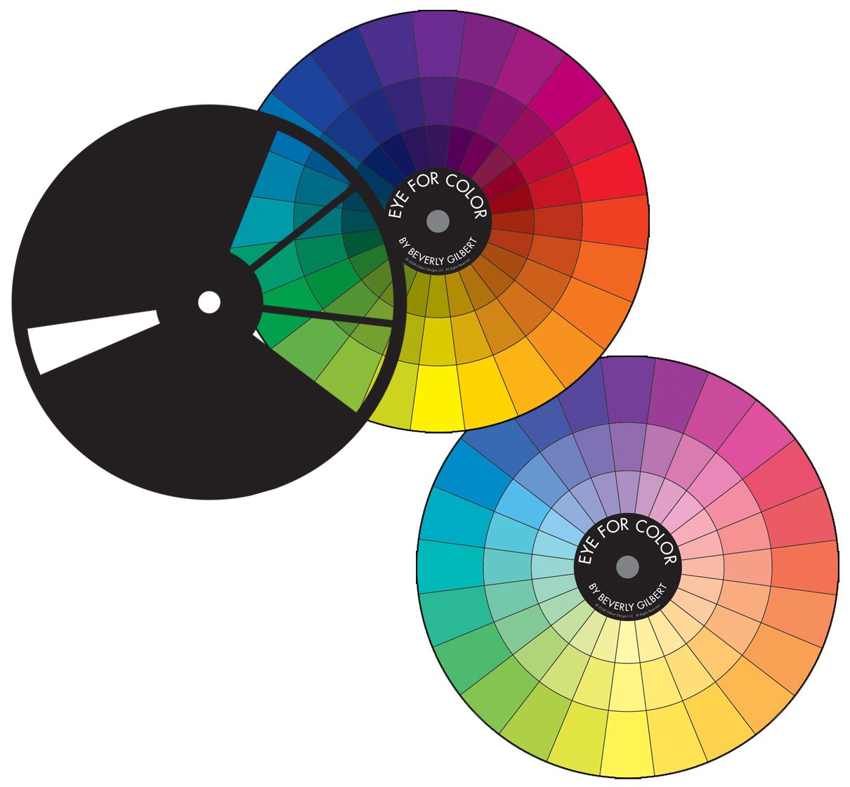 Eye For Color, Interchangeable Templates and Color Wheel System ...