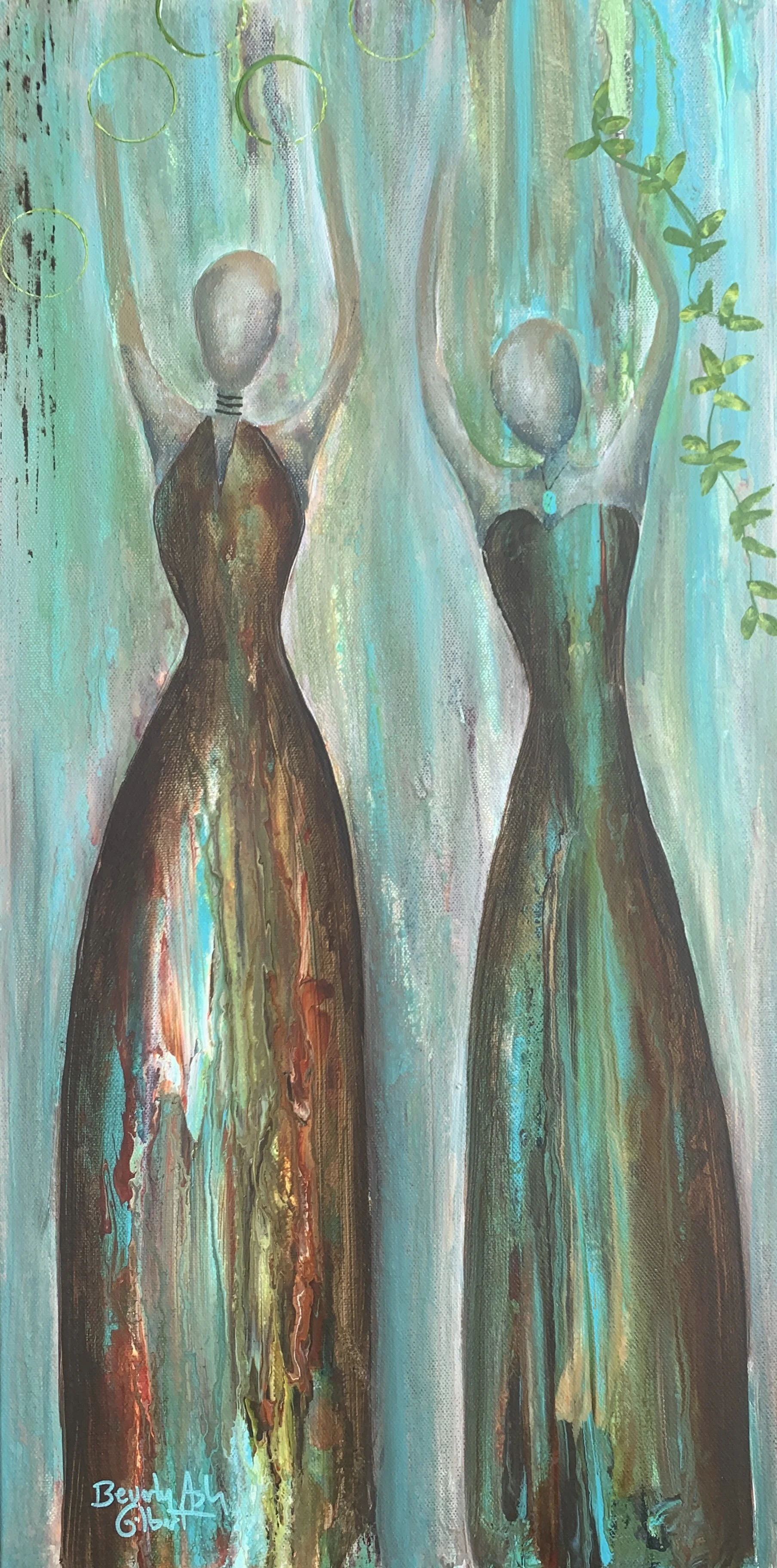 Vibrant feminine art — Beverly Ash Gilbert
