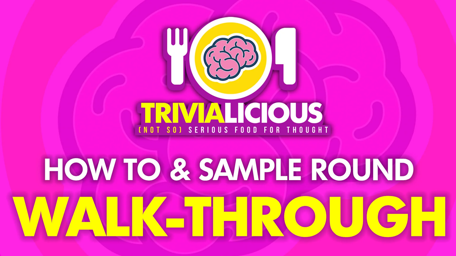 How-To Guide & Free Trivia Question Kit Samples — TRIVIALICIOUS TRIVIA ...