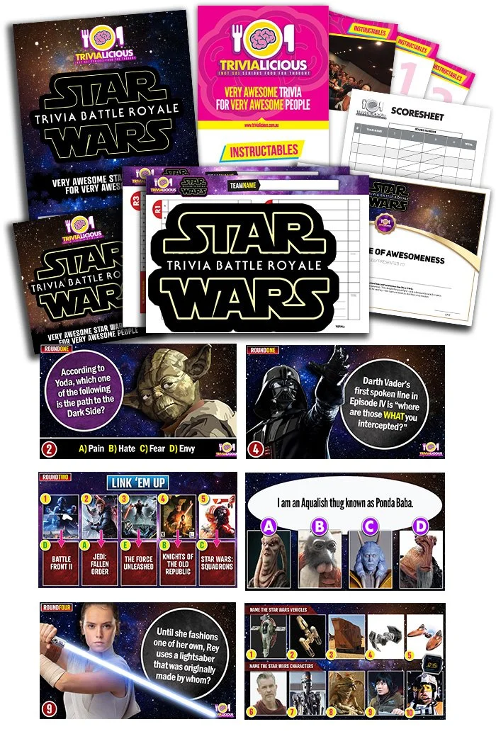 Themed Trivia Question Packs — TRIVIALICIOUS TRIVIA PACKS