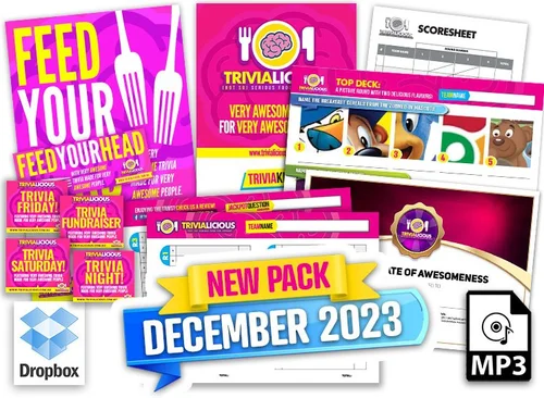 Printable Trivia Question Kits | Instant Download — TRIVIALICIOUS ...