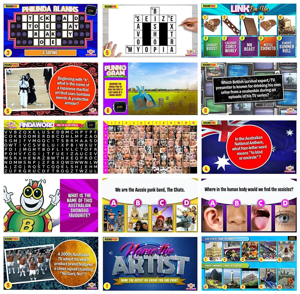 Big Screen PowerPoint Trivia Question Packs | Instant Download ...