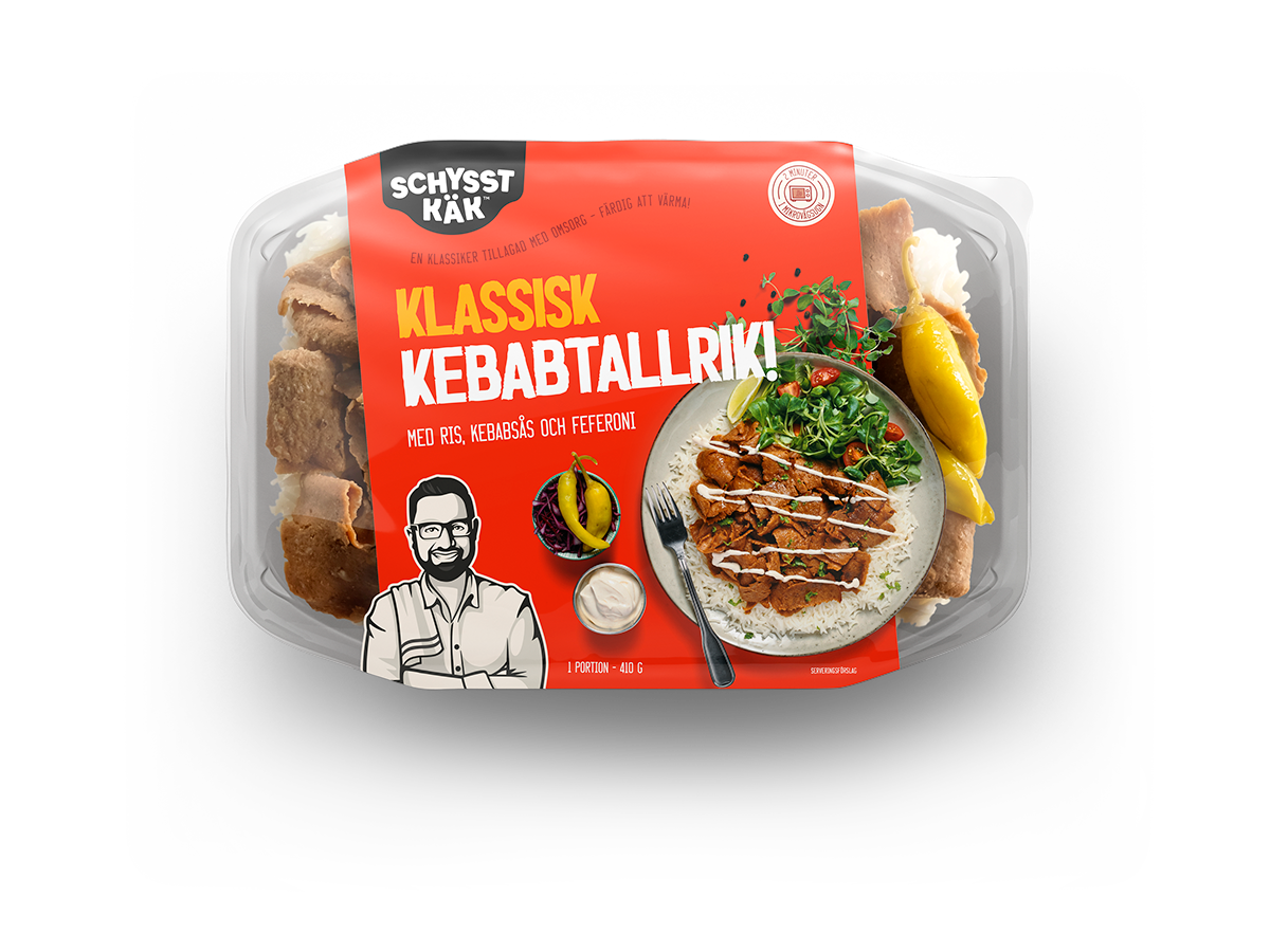 Klassisk Kebabtallrik — Schysst käk