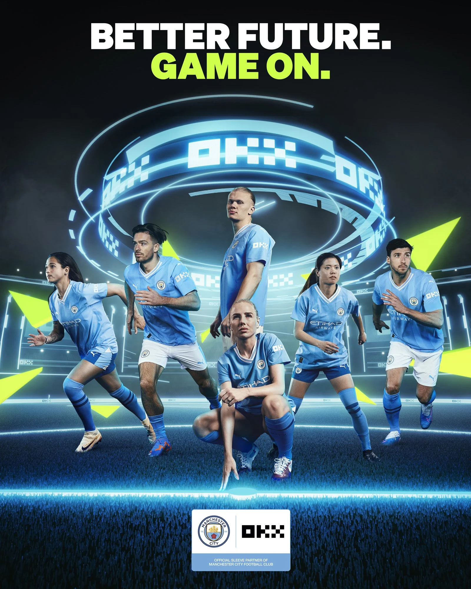 OKX x Manchester City FC — Retouching Services - Retouching Studio OKX x Manchester City FC — Retouching Services - Retouching Studio