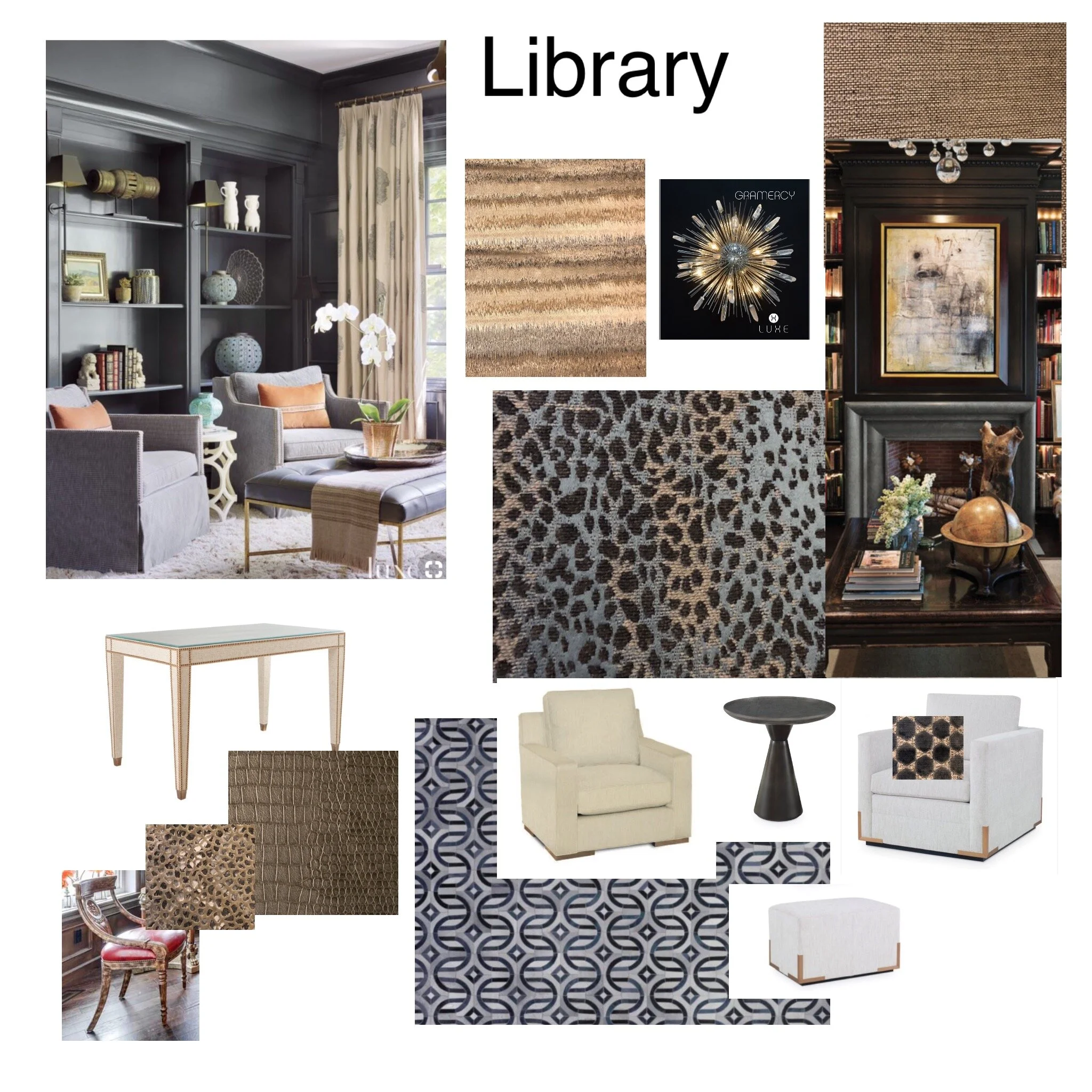 Mood Board: Library — Karla Billey Design