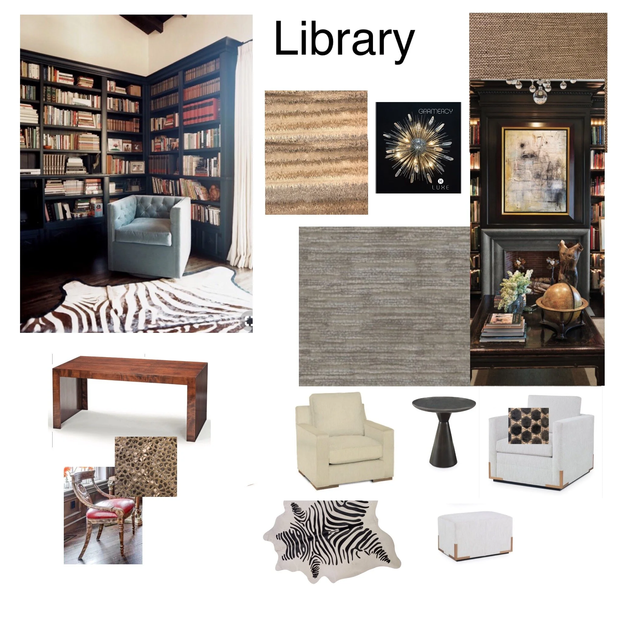 Mood Board: Library — Karla Billey Design