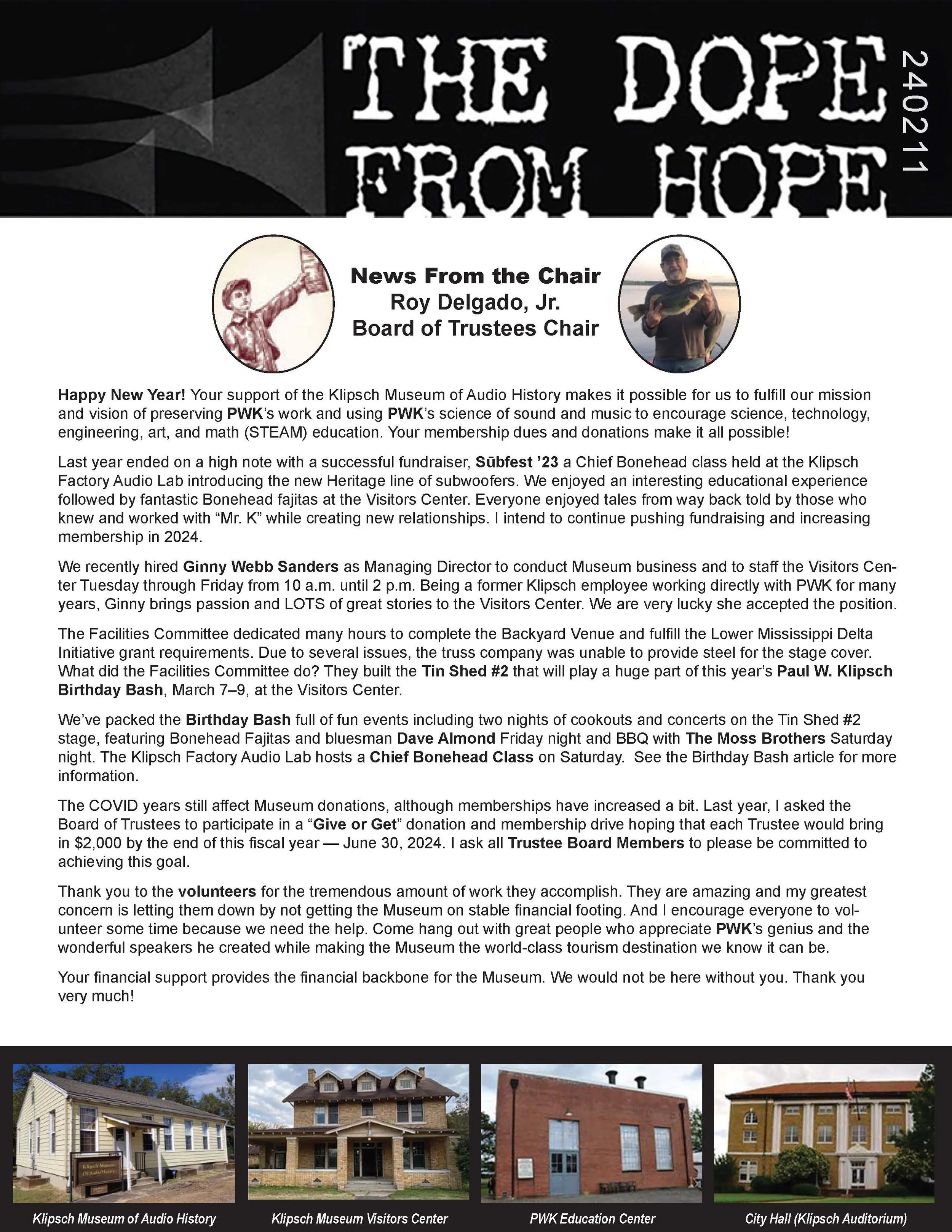 The Dope From Hope 240211 — Klipsch Museum Of Audio History