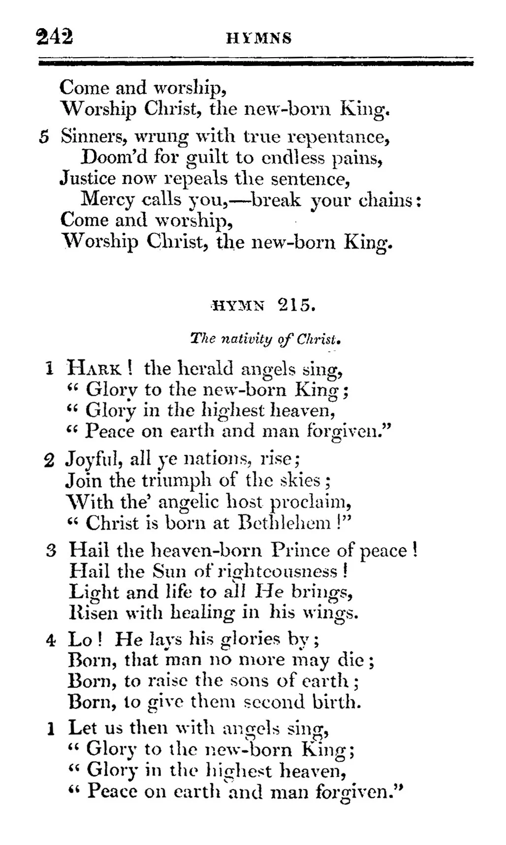 Angels, from the Realms of Glory — Hymnology Archive