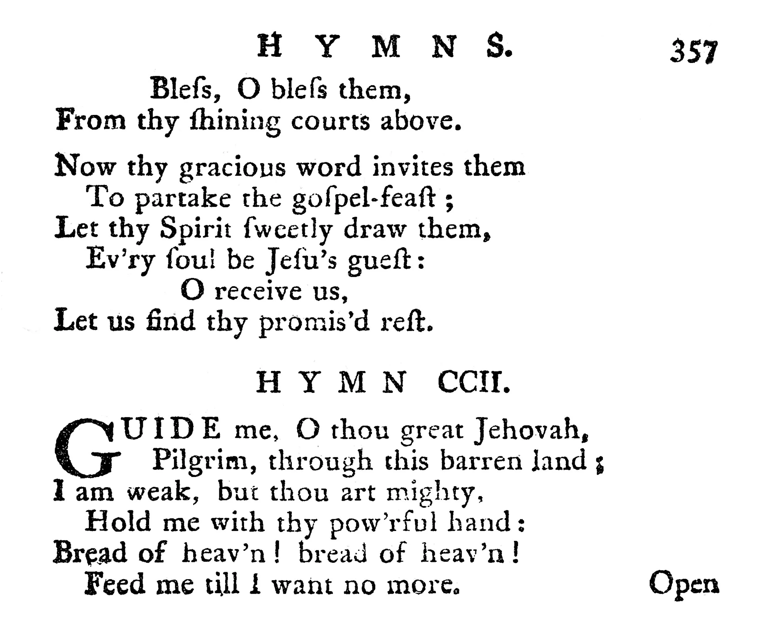 Guide me O thou great Jehovah — Hymnology Archive