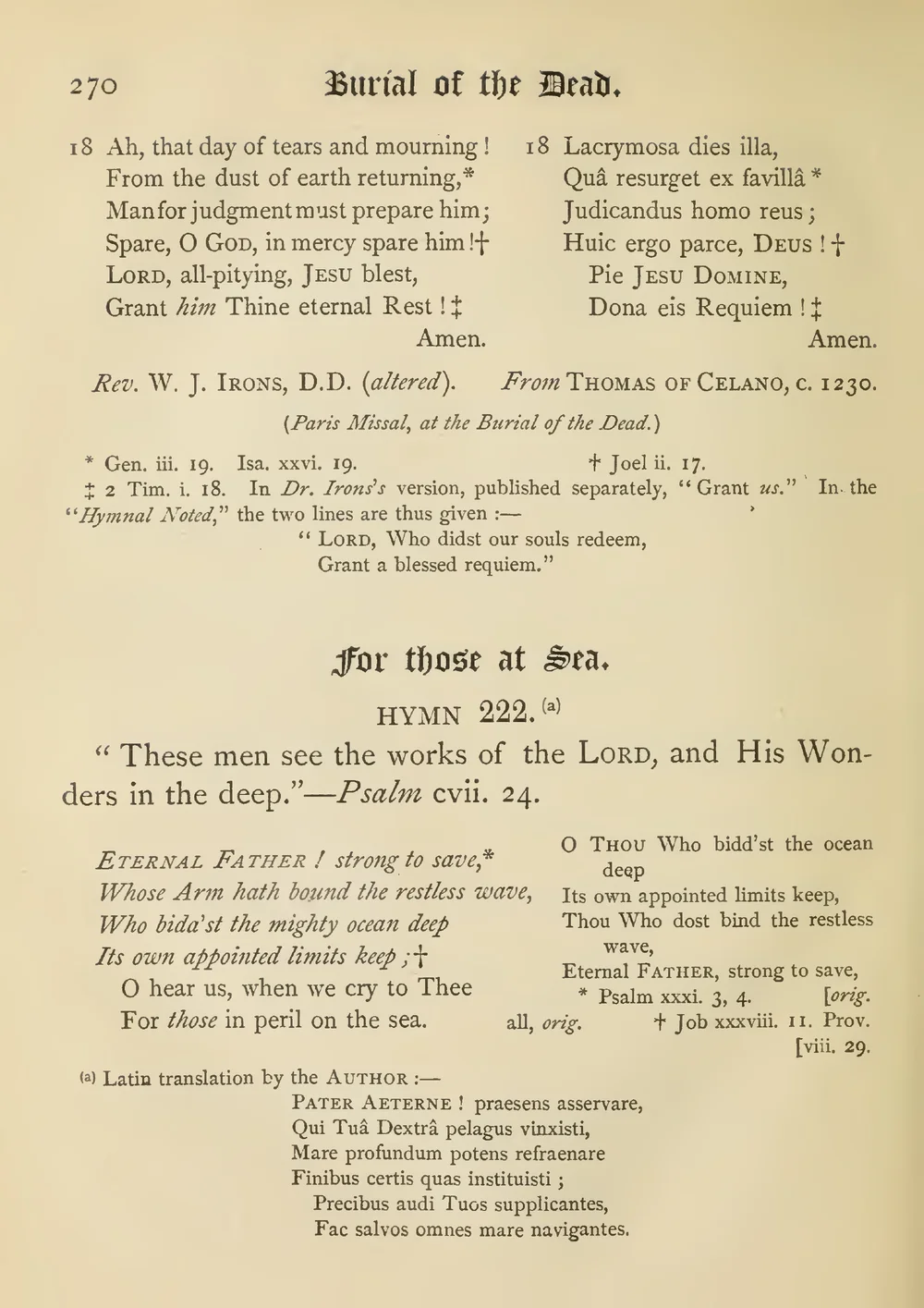 Eternal Father, strong to save — Hymnology Archive