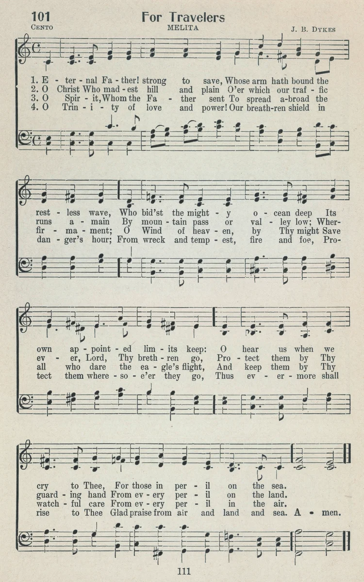Eternal Father, strong to save — Hymnology Archive