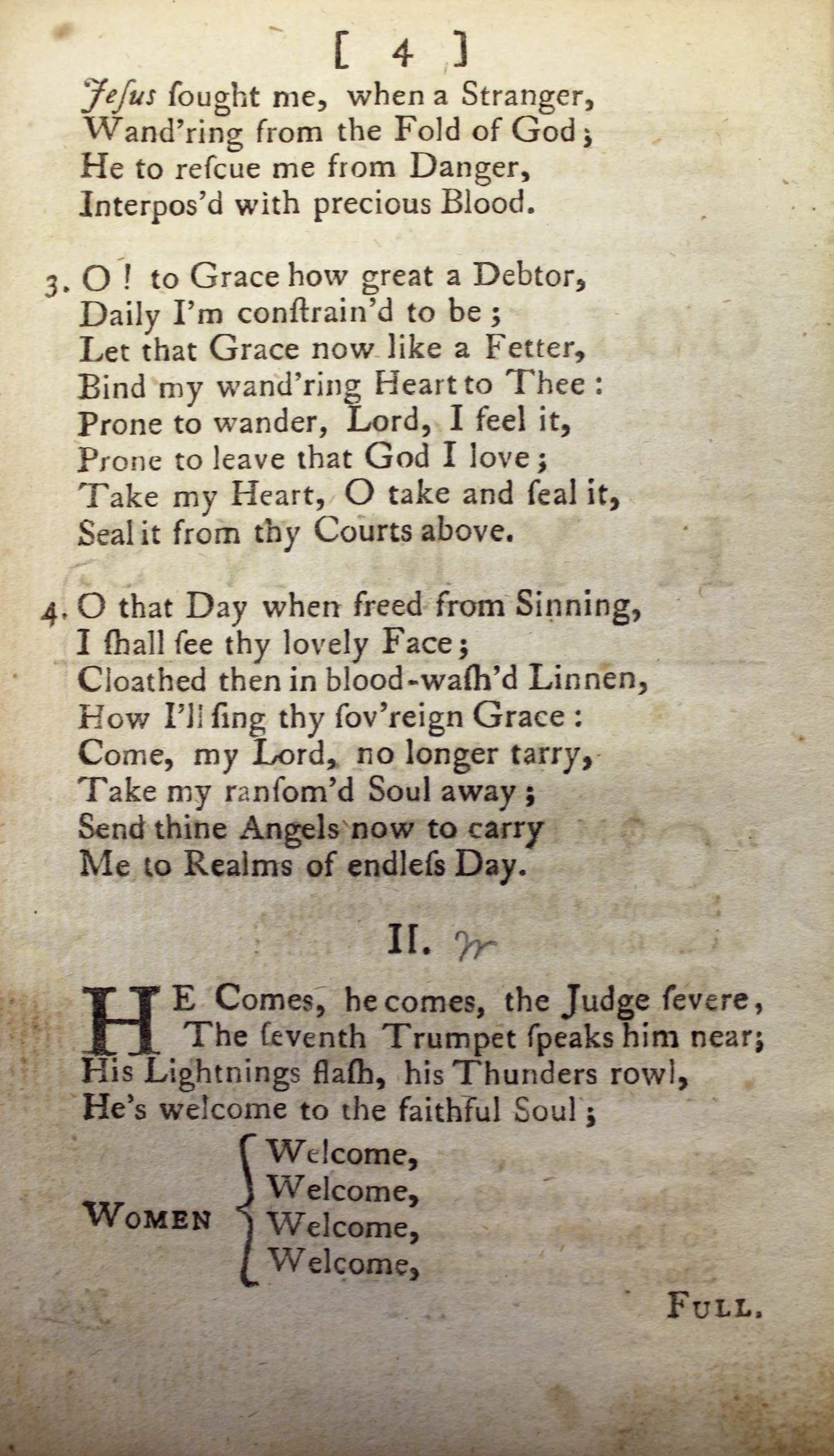 Come, thou fount of every blessing — Hymnology Archive