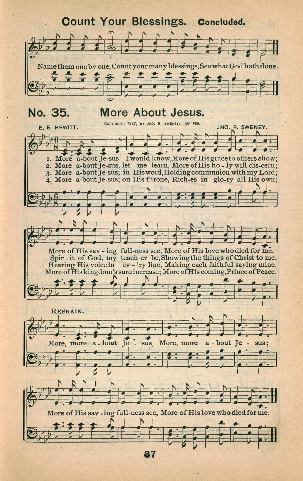 Count Your Blessings — Hymnology Archive