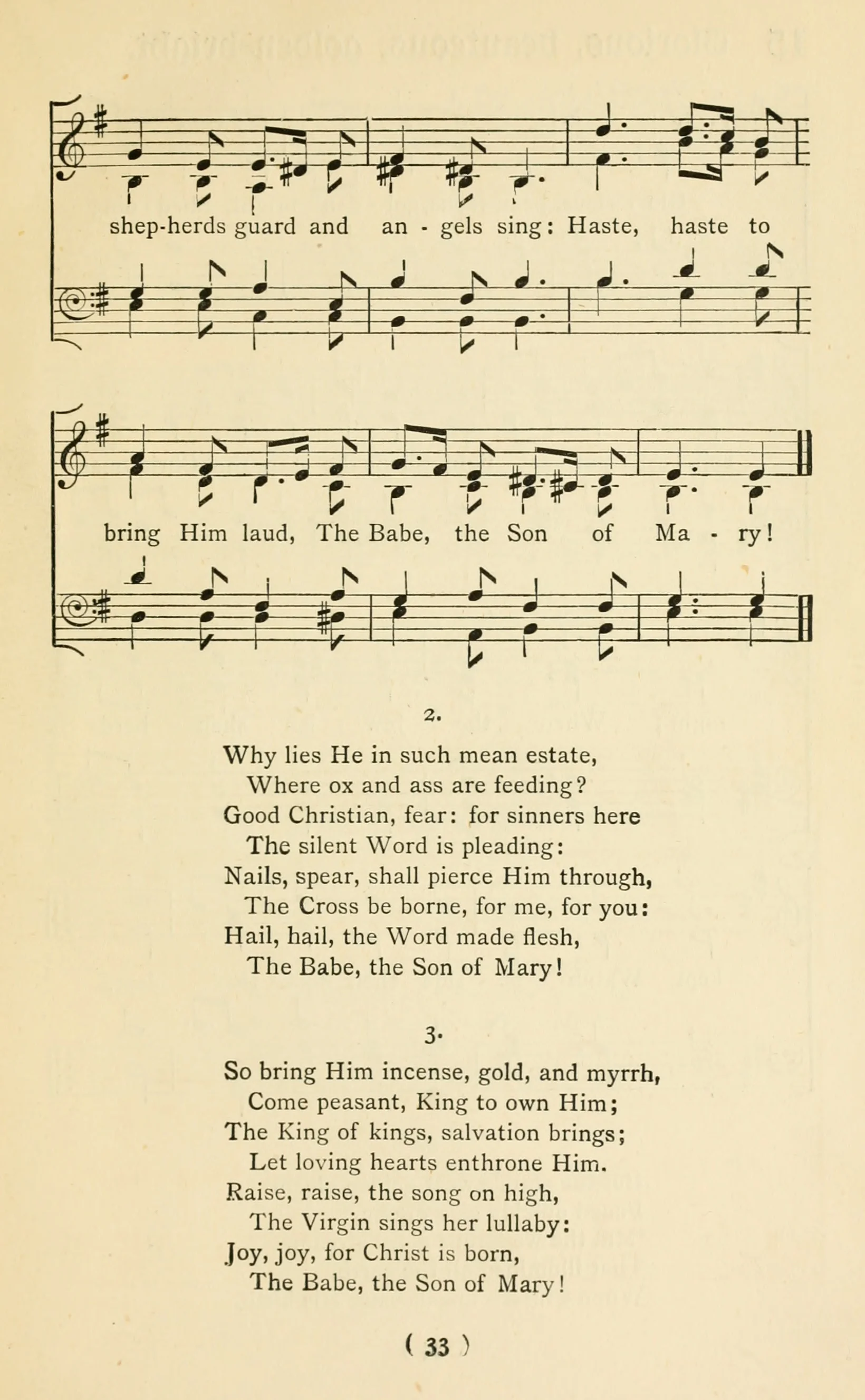 What child is this / Greensleeves — Hymnology Archive