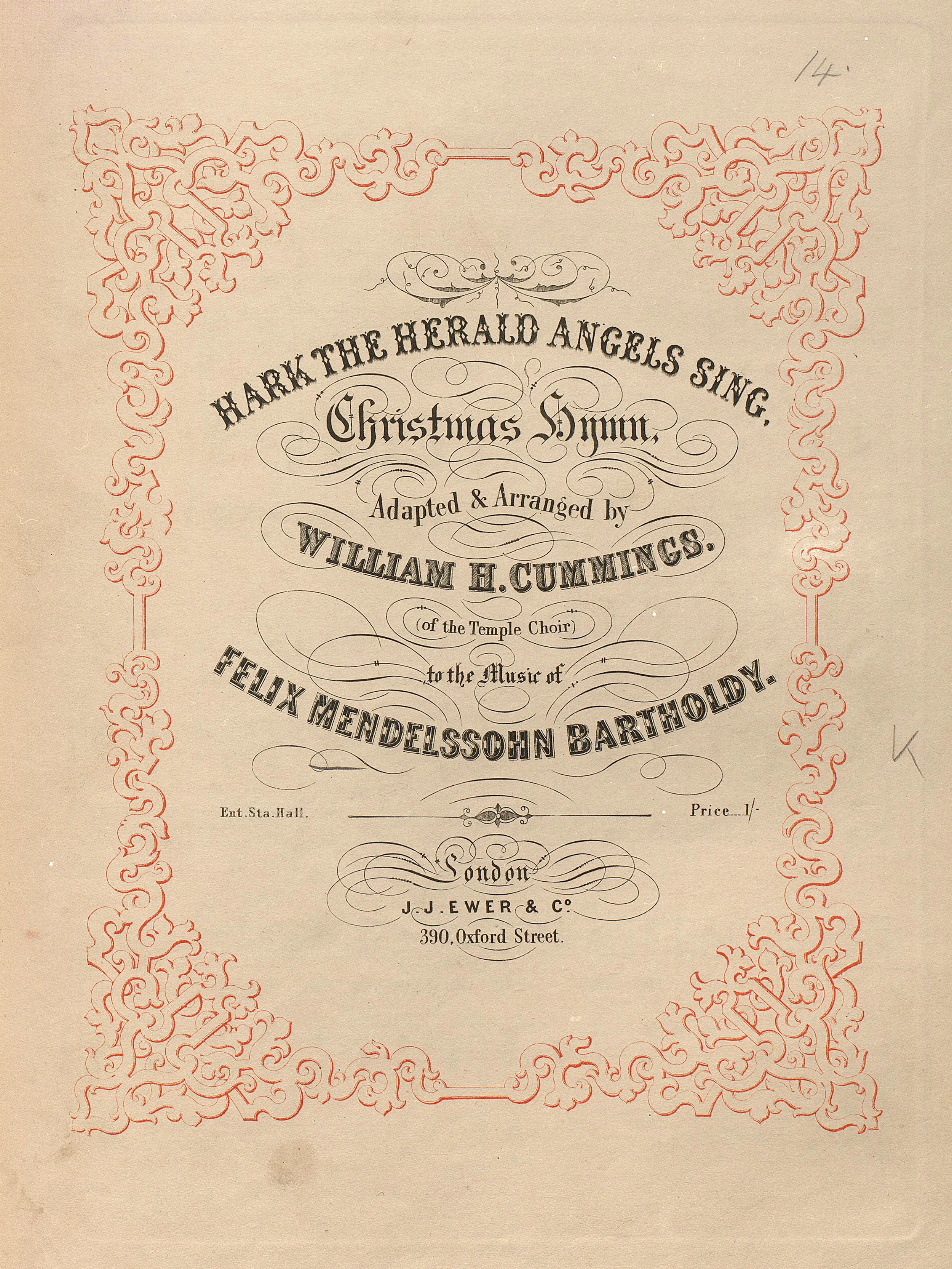 Hark how all the welkin rings — Hymnology Archive