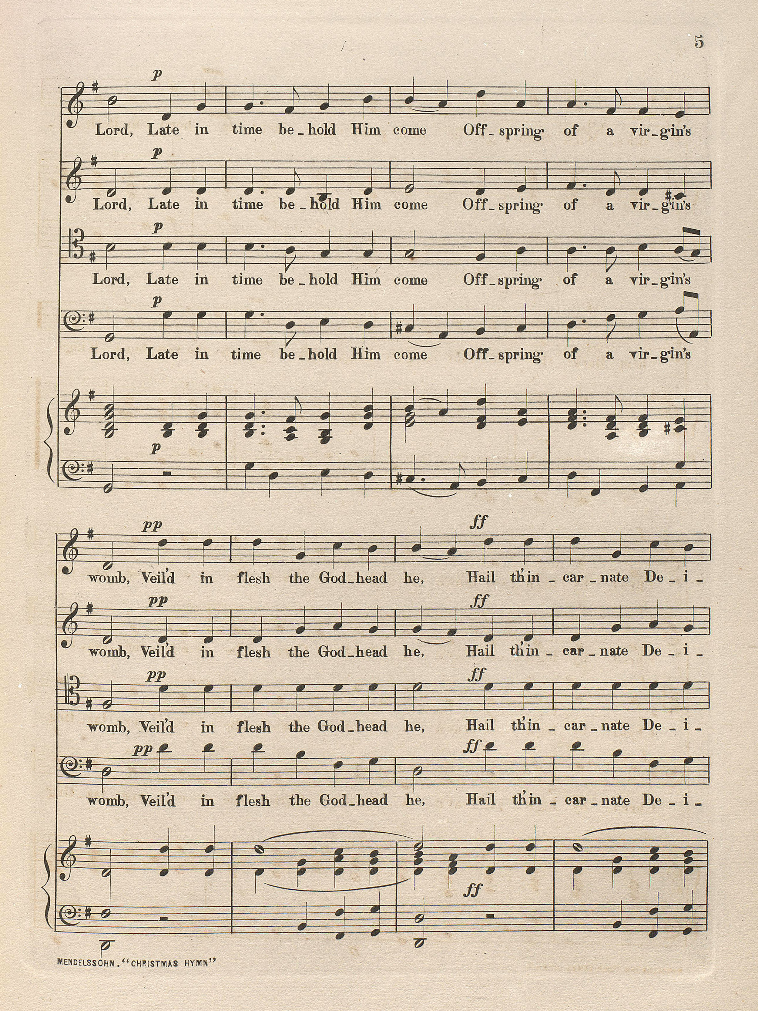 Hark how all the welkin rings — Hymnology Archive