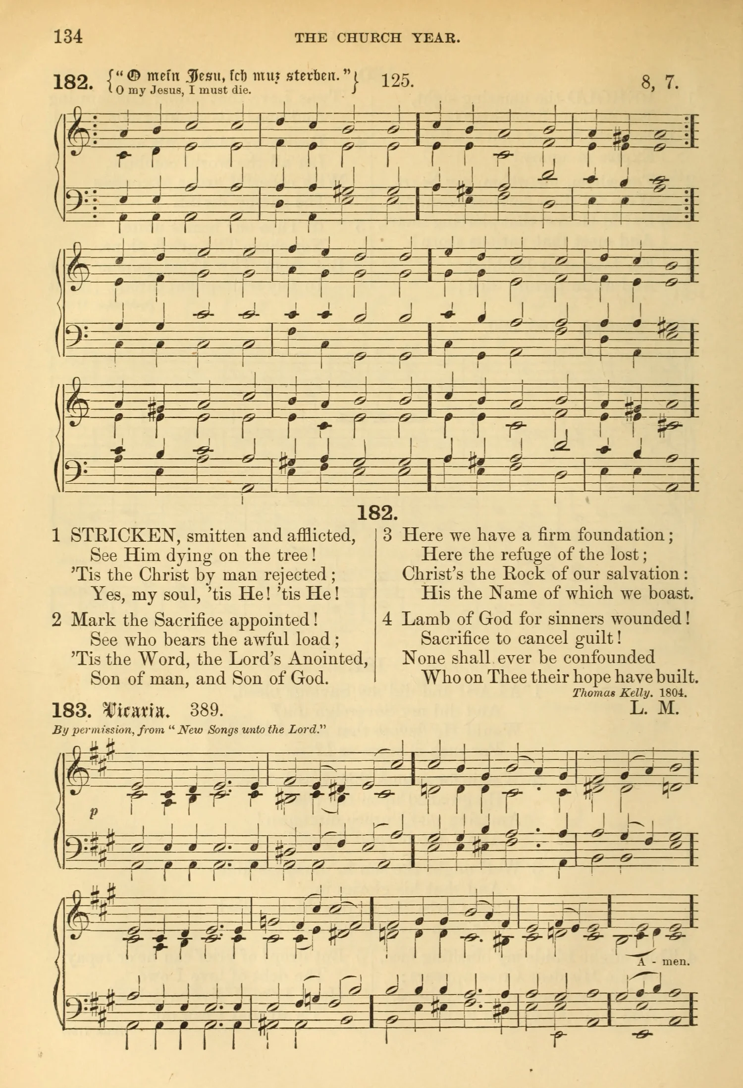 Stricken, smitten, and afflicted — Hymnology Archive