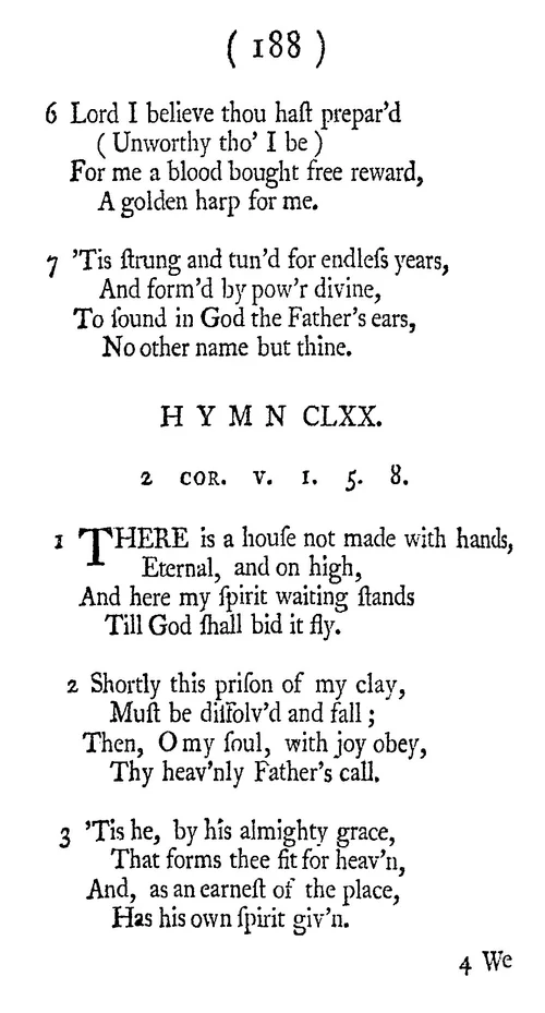 There is a fountain — Hymnology Archive