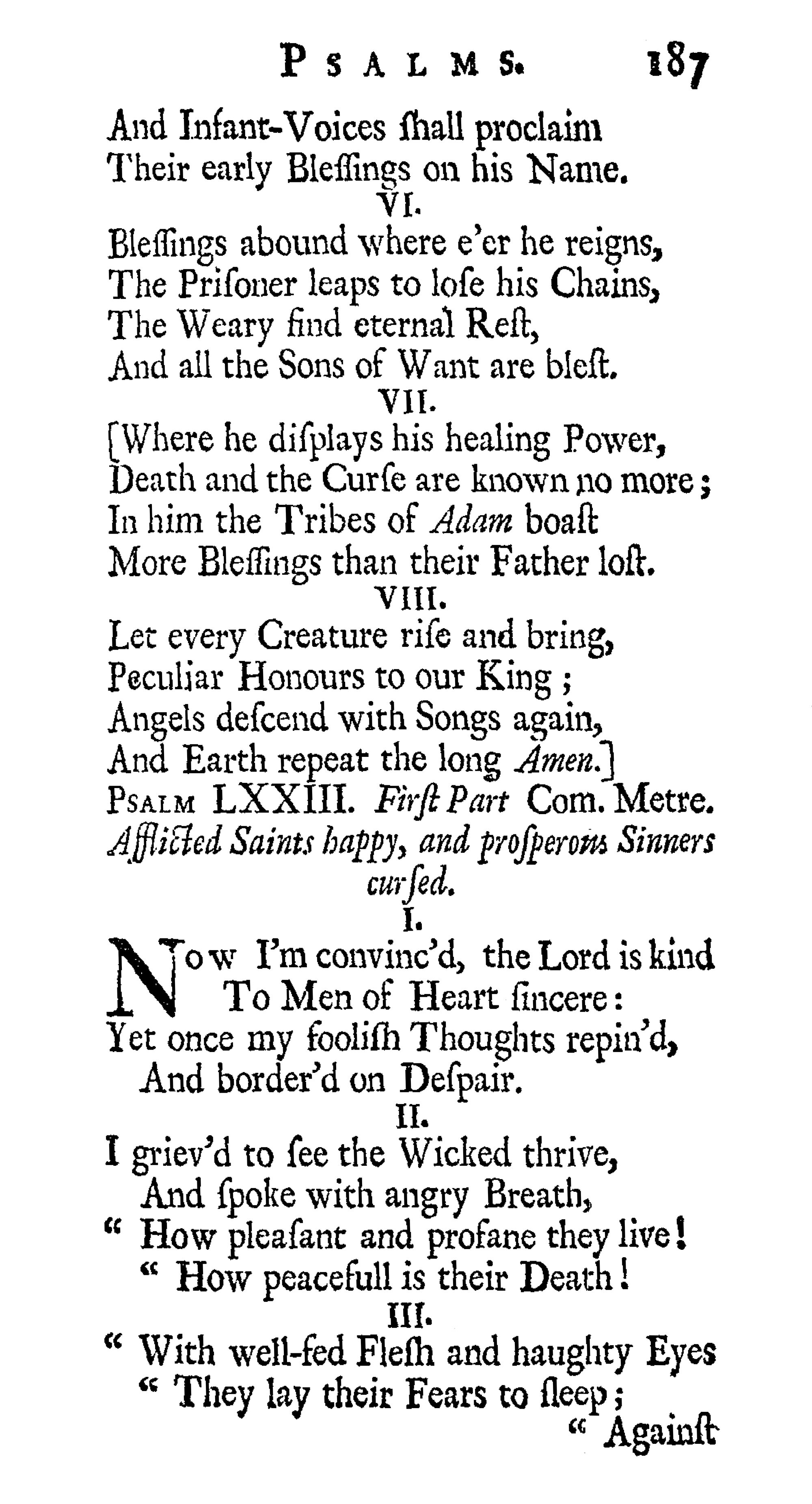 Jesus Shall Reign Whereer The Sun — Hymnology Archive