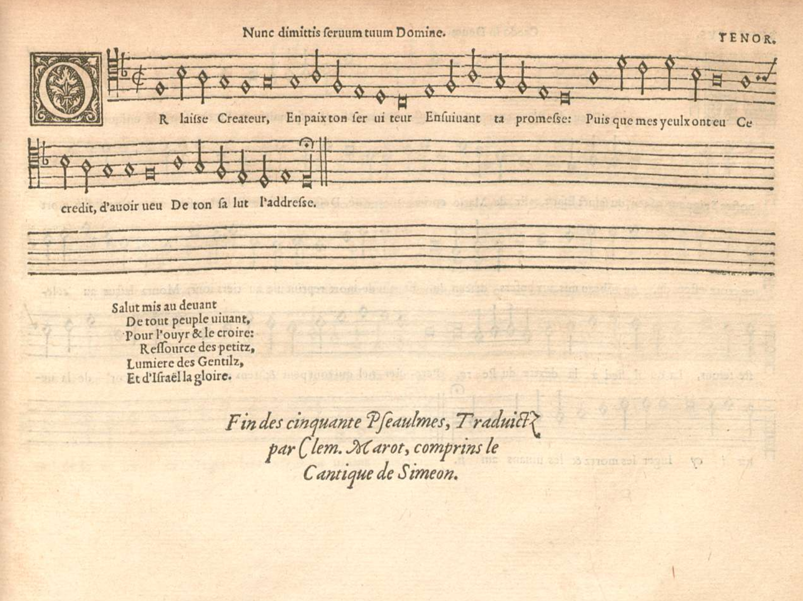 Song of Simeon — Hymnology Archive