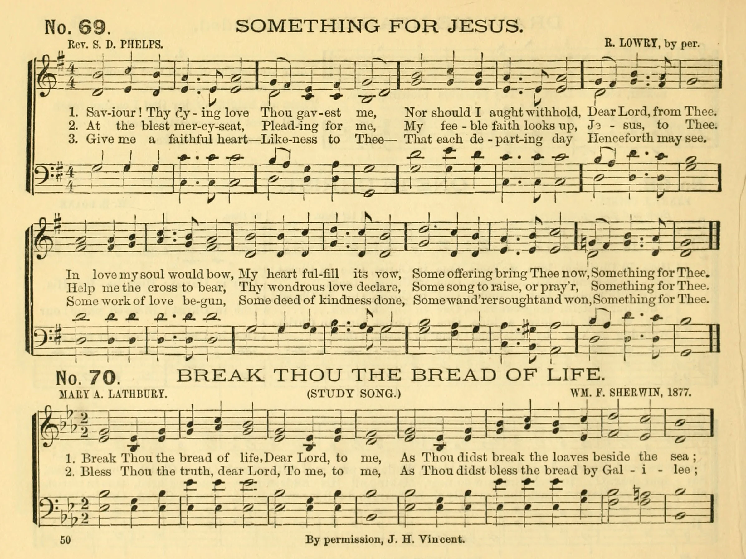 Break thou the bread of life — Hymnology Archive