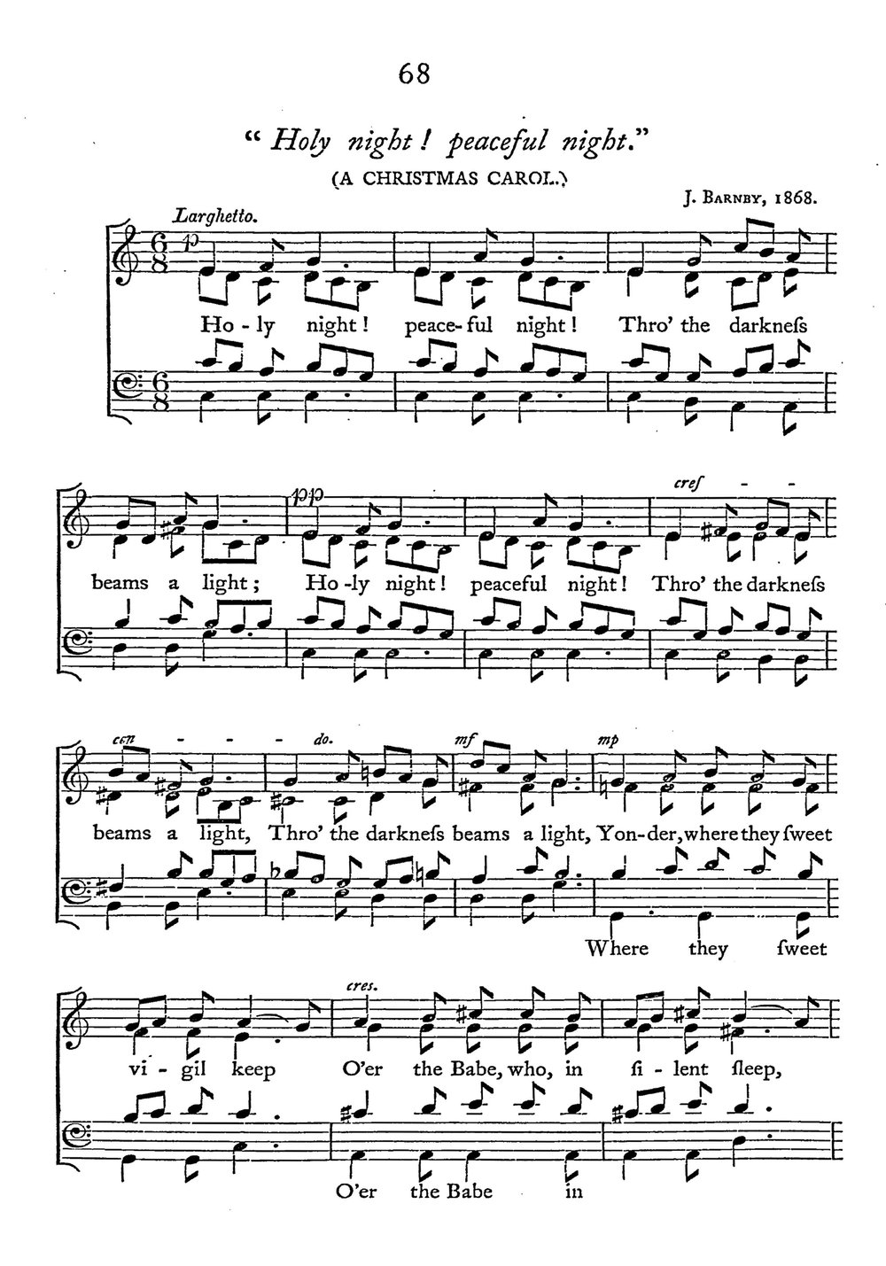 Stille Nacht / Silent Night — Hymnology Archive