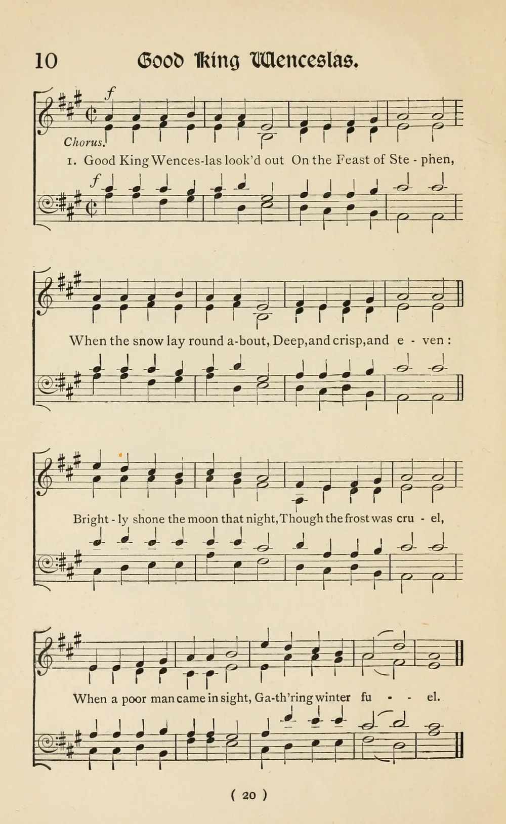 Good King Wenceslas — Hymnology Archive