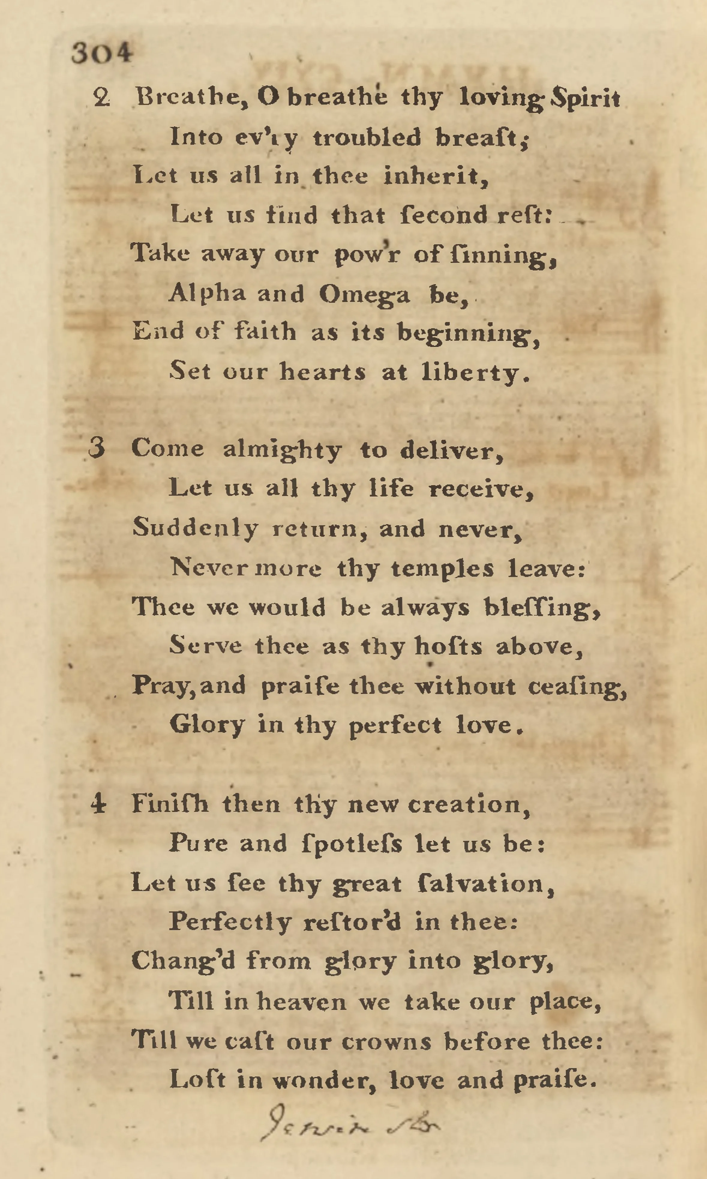 Love divine all loves excelling — Hymnology Archive