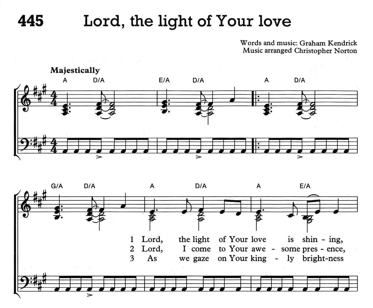 Shine, Jesus Shine — Hymnology Archive