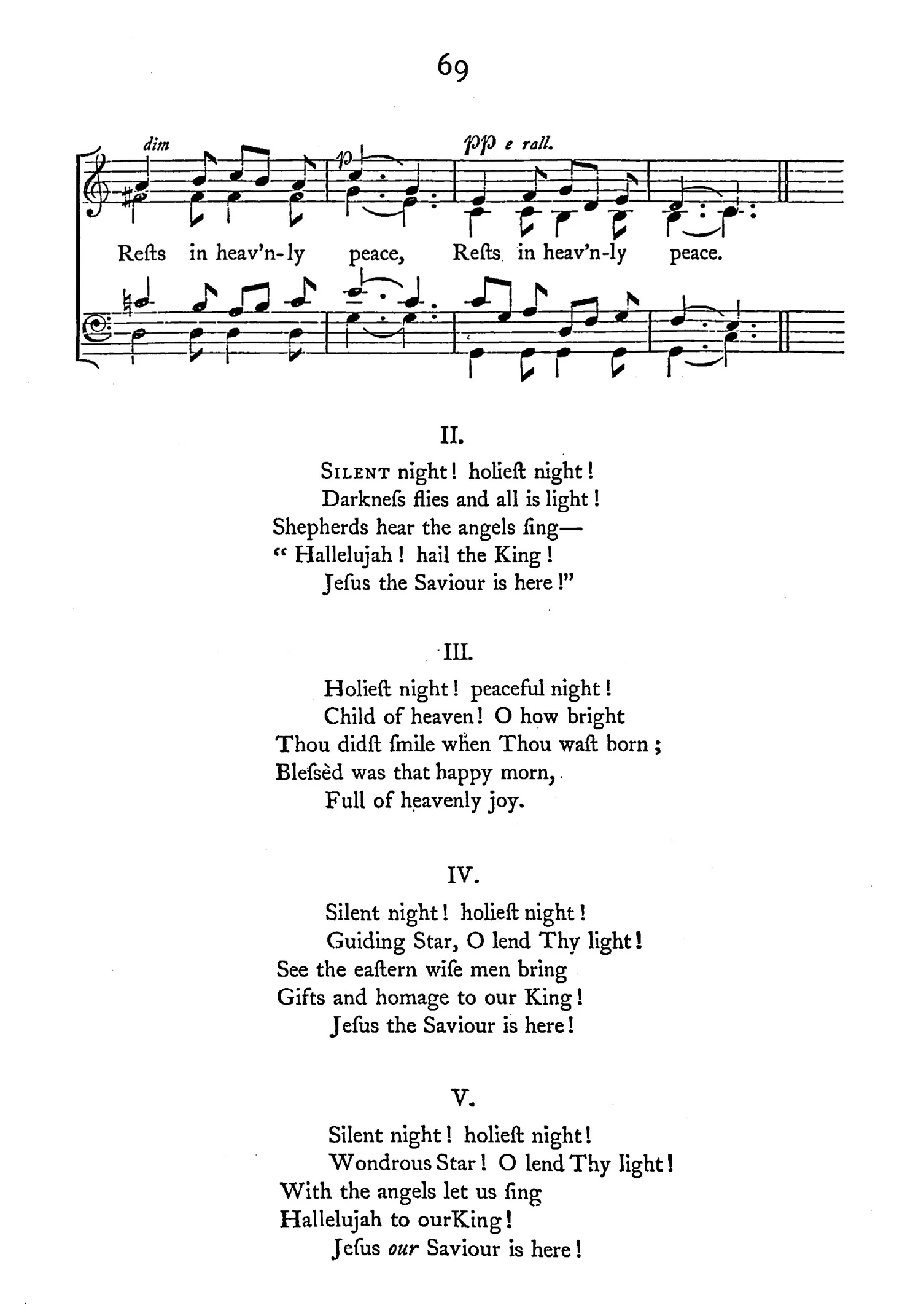 Stille Nacht / Silent Night — Hymnology Archive