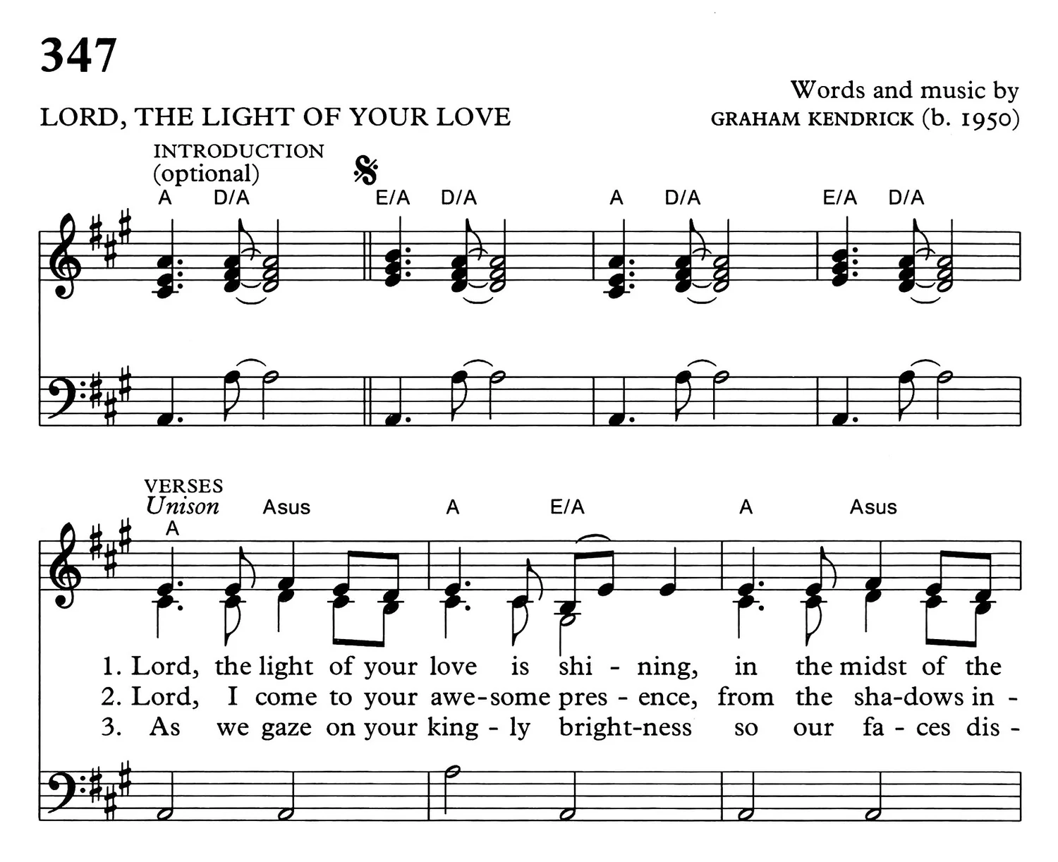 Shine, Jesus Shine — Hymnology Archive