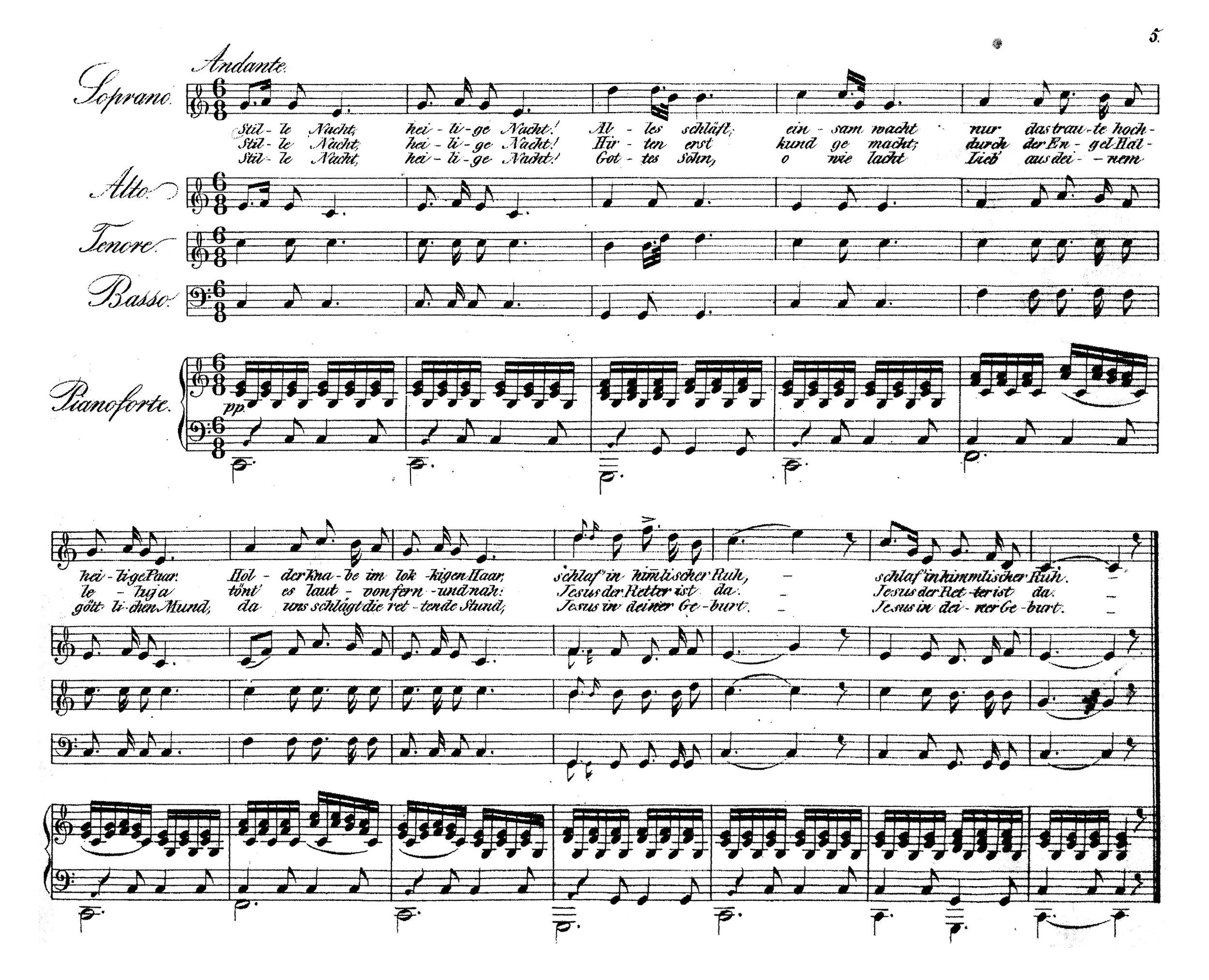 Stille Nacht / Silent Night — Hymnology Archive