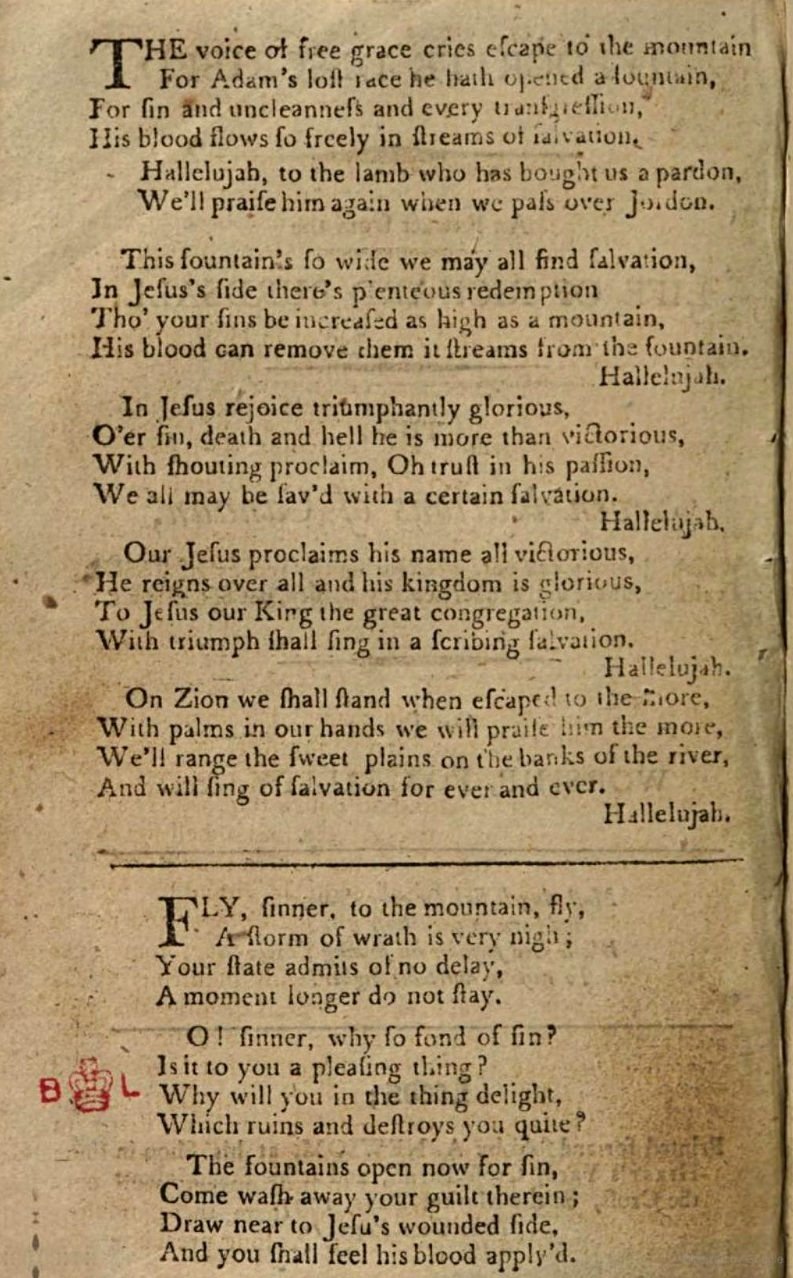 The voice of free grace — Hymnology Archive
