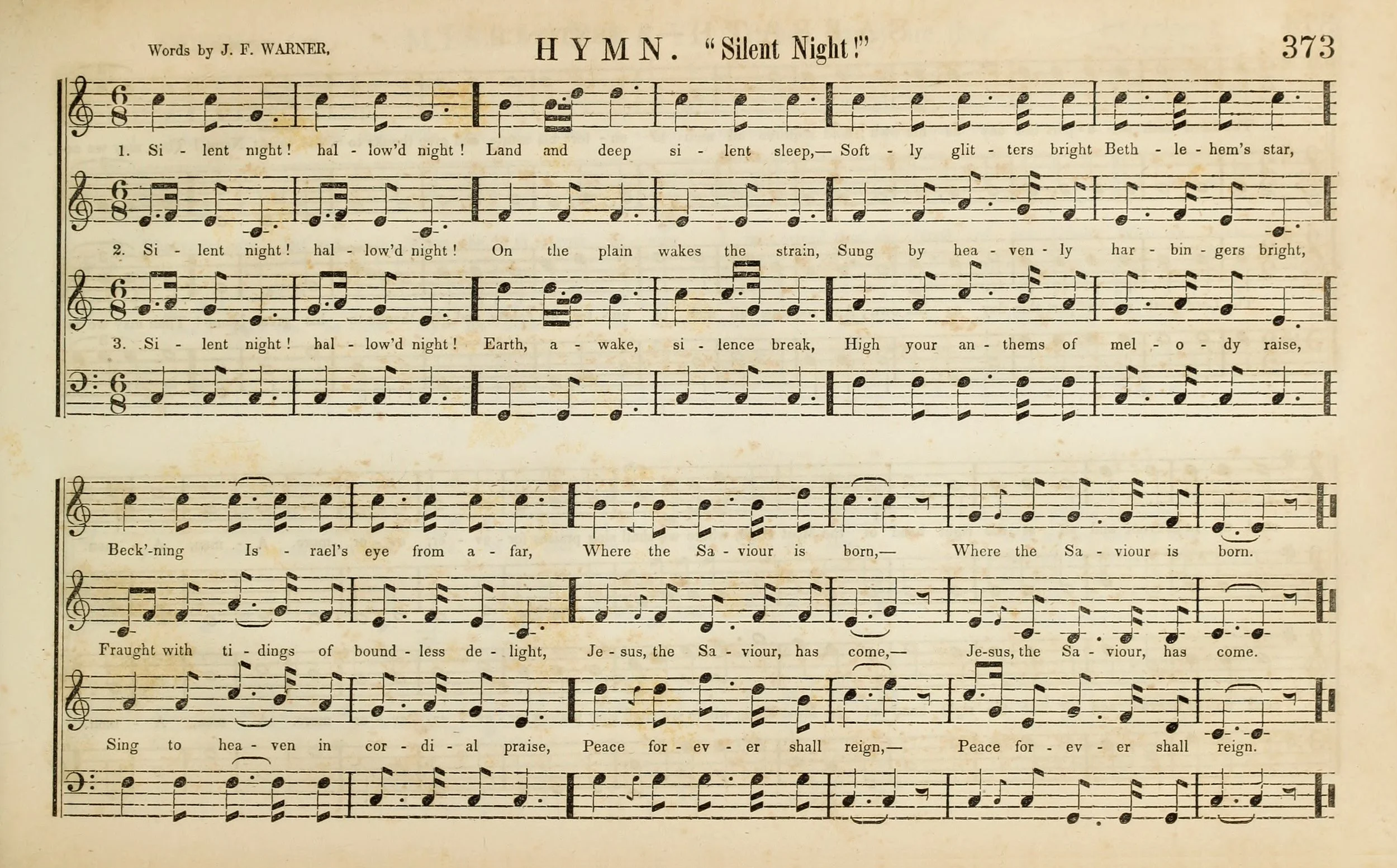 Stille Nacht / Silent Night — Hymnology Archive