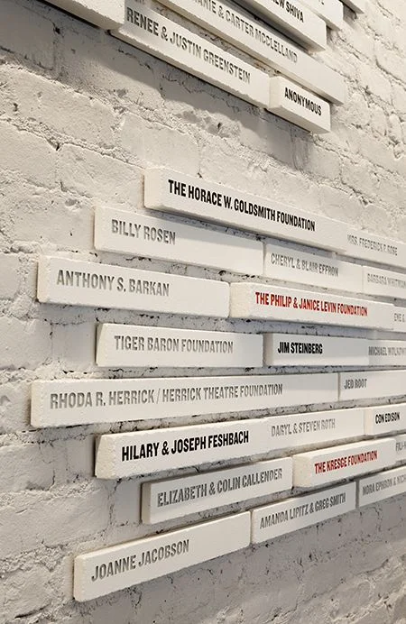 Interior Donor Recognition Walls — Donor Trees - RCB Donor Recognition
