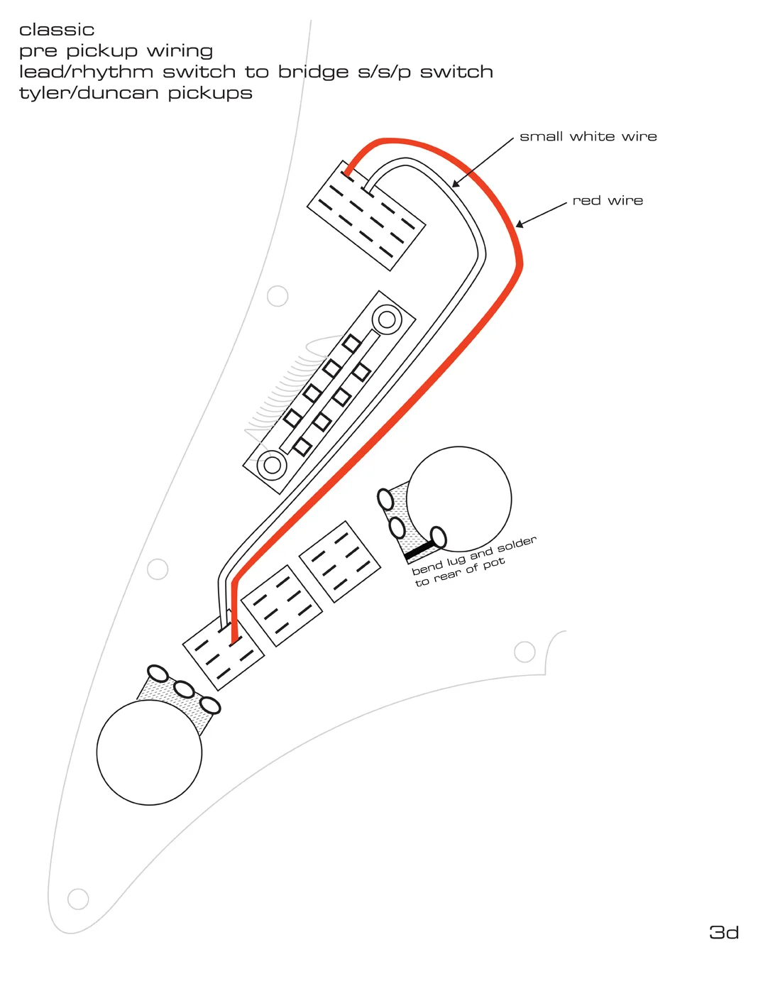 Pickguard Wiring Diagrams — James Tyler Guitars