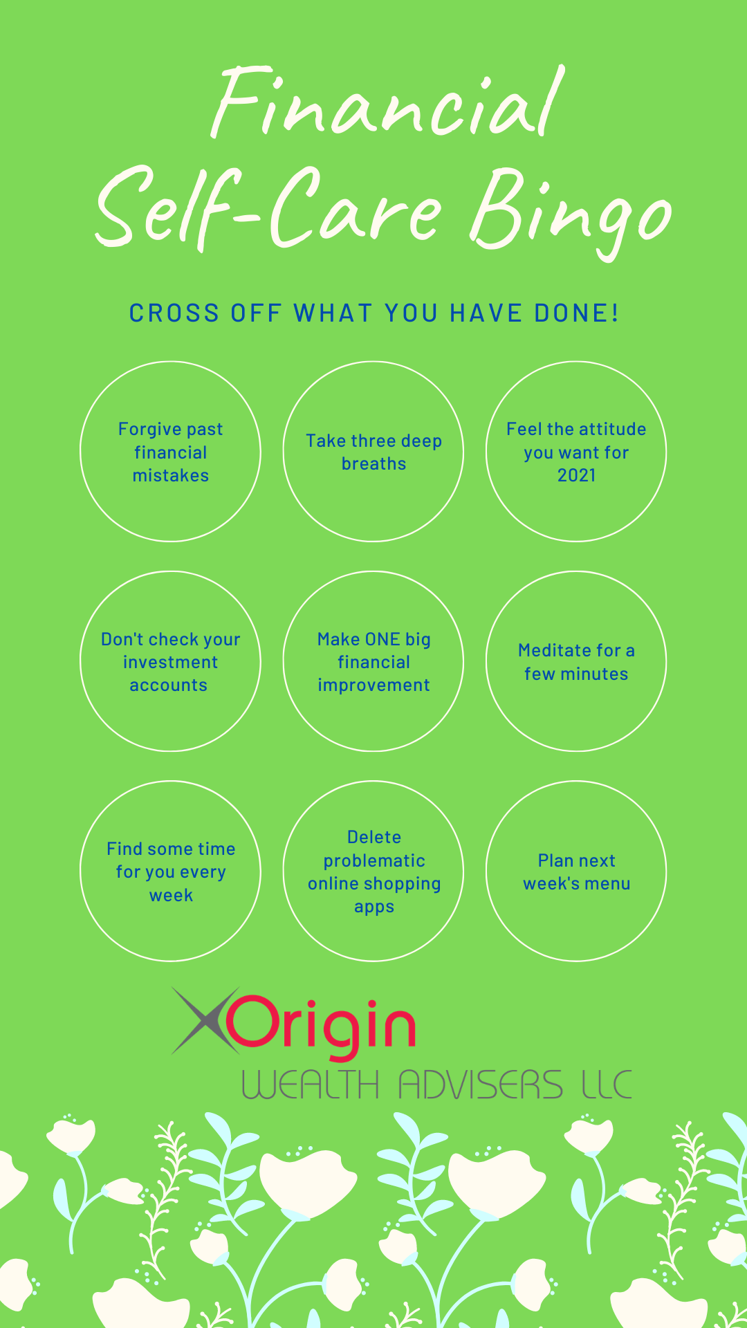 Practicing Financial Self-Care — Origin Wealth Advisers