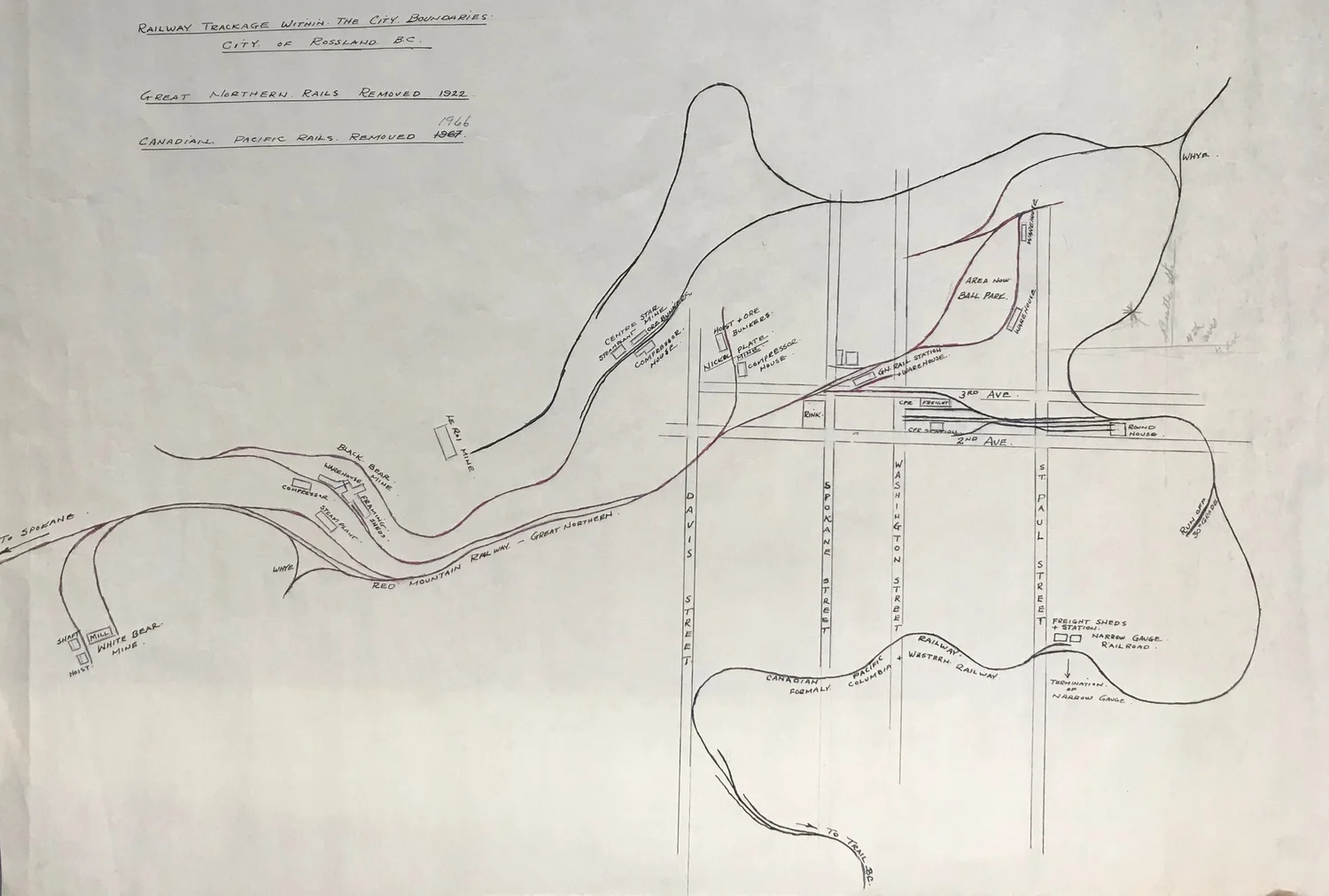 Rossland Train Station & Railroad History — Rossland Museum & Discovery ...
