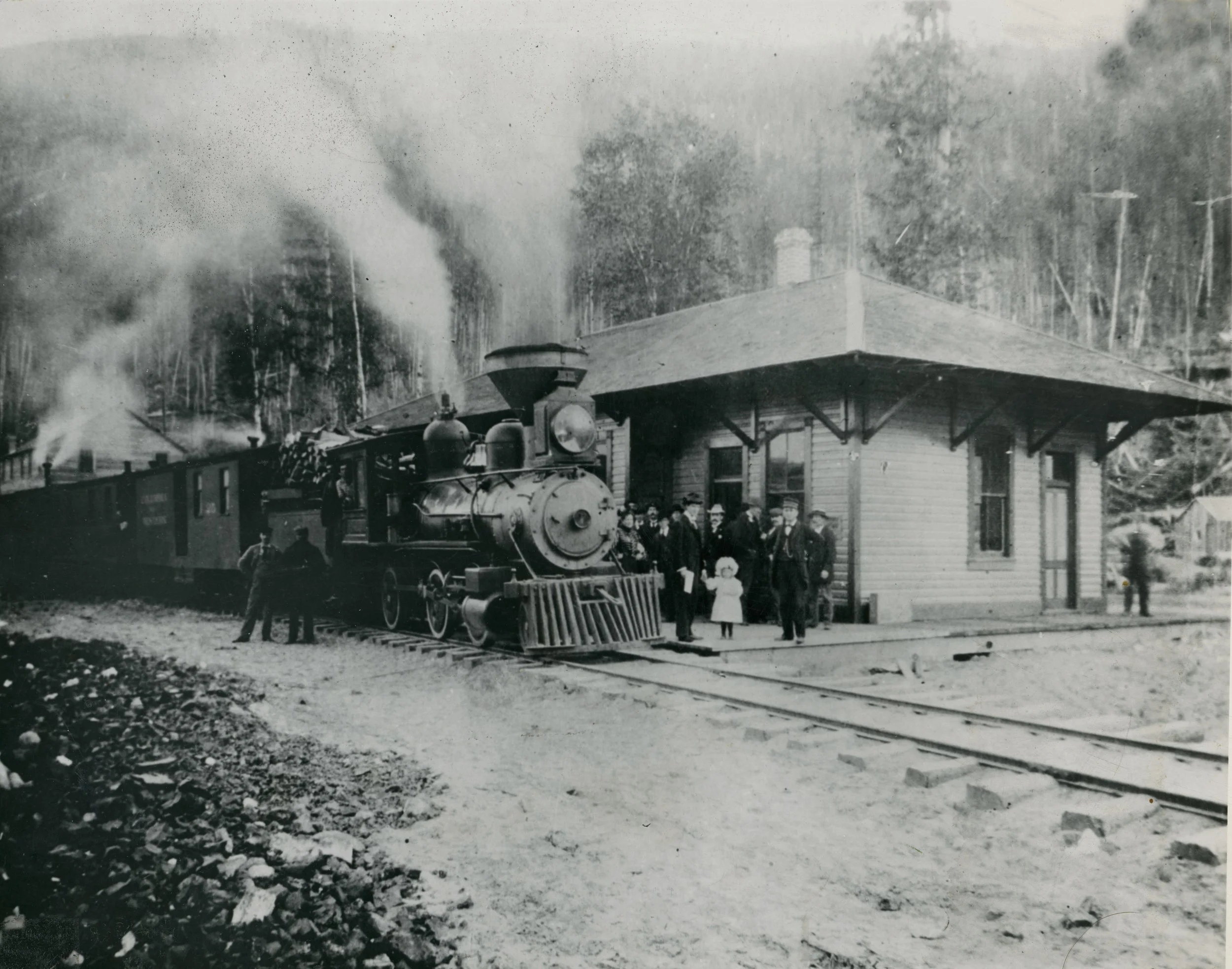 Rossland Train Station & Railroad History — Rossland Museum & Discovery ...
