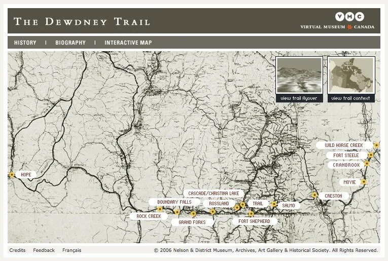Dewdney Trail — Rossland Museum & Discovery Centre