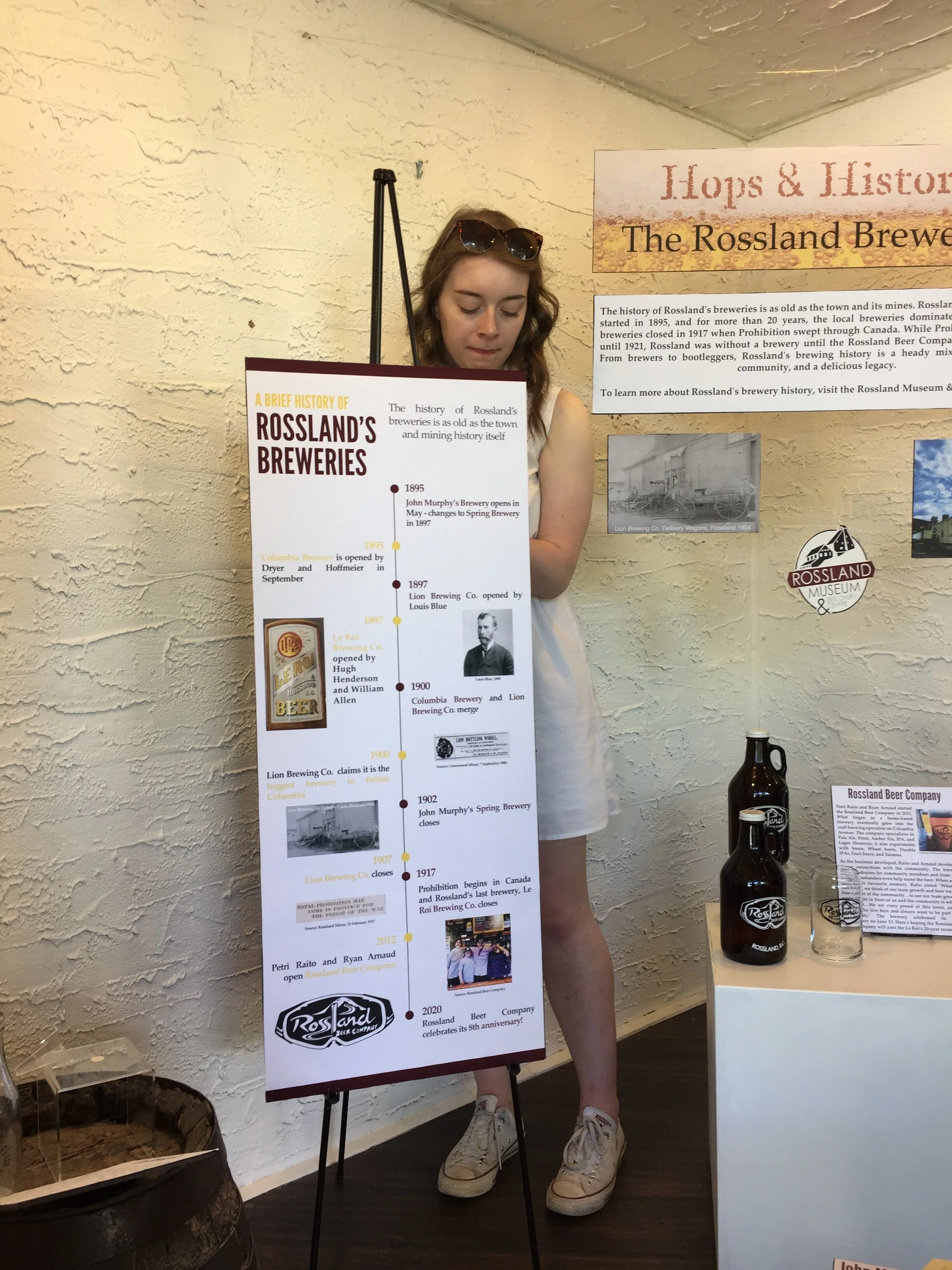 New Display Downtown! Hops & History — Rossland Museum & Discovery Centre