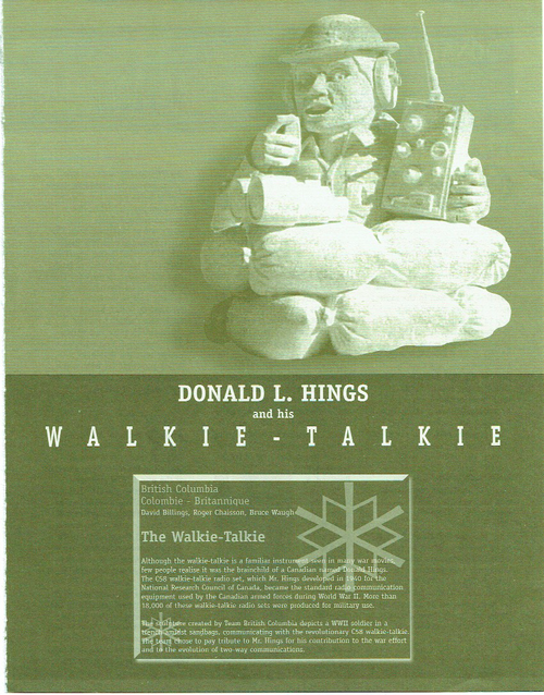 Inventing the Walkie Talkie — Rossland Museum & Discovery Centre